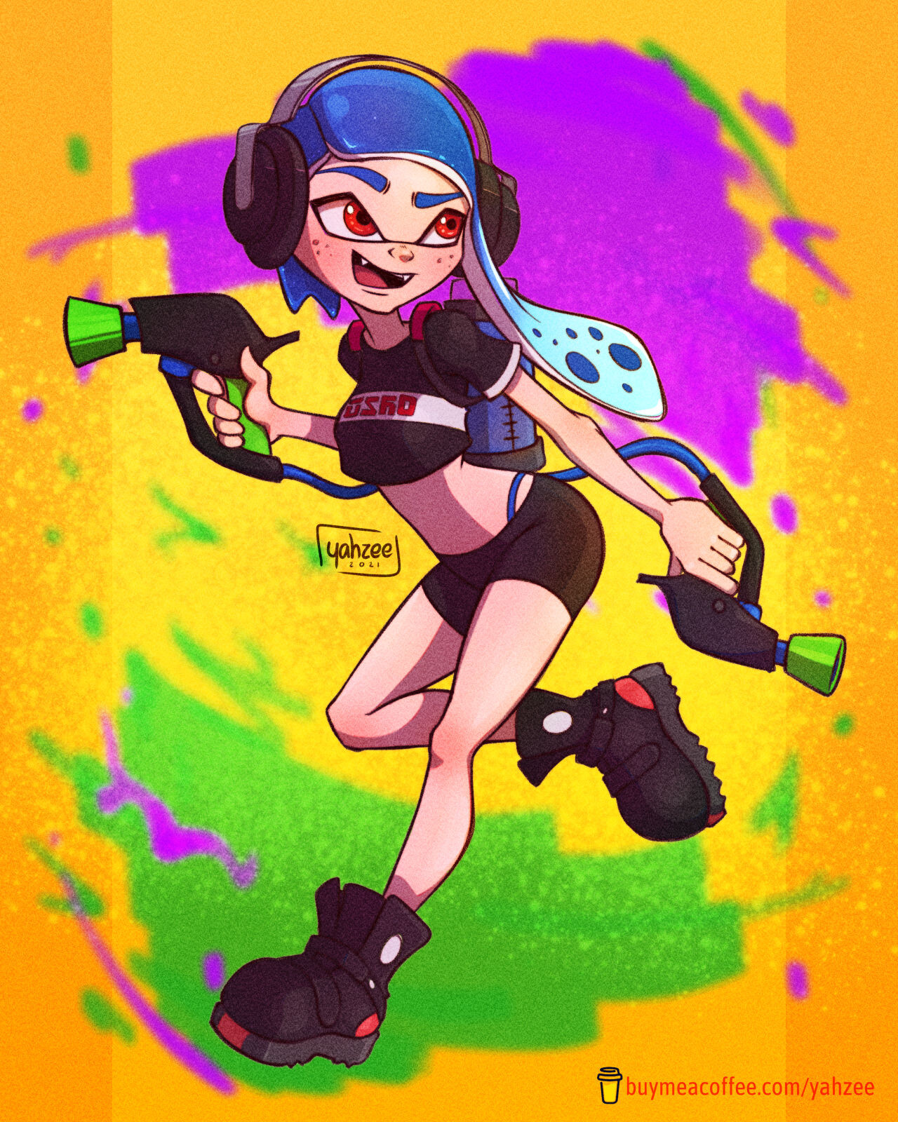 ArtStation - Inkling Girl