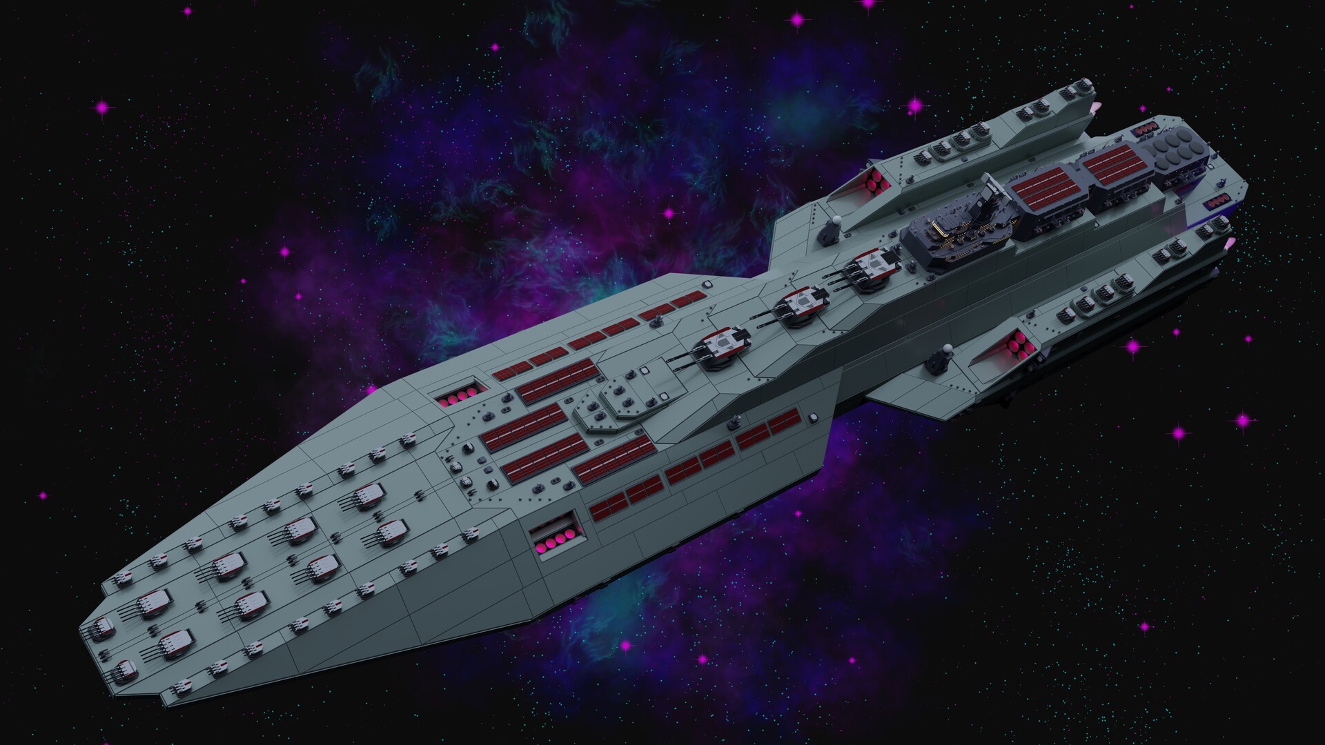 ArtStation - Akurian Large Battle Raider