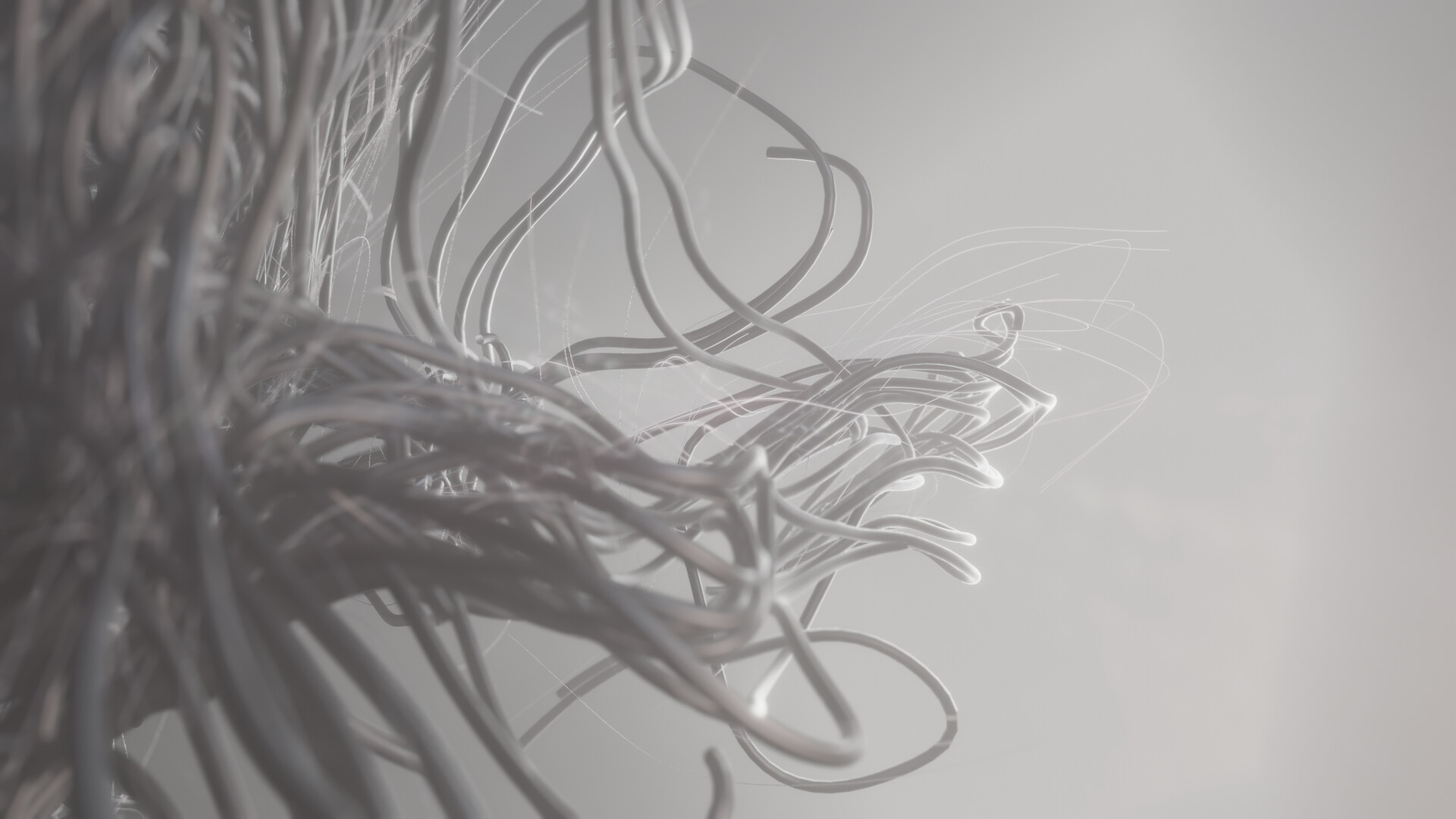 ArtStation - Abstract Blender Particle Render