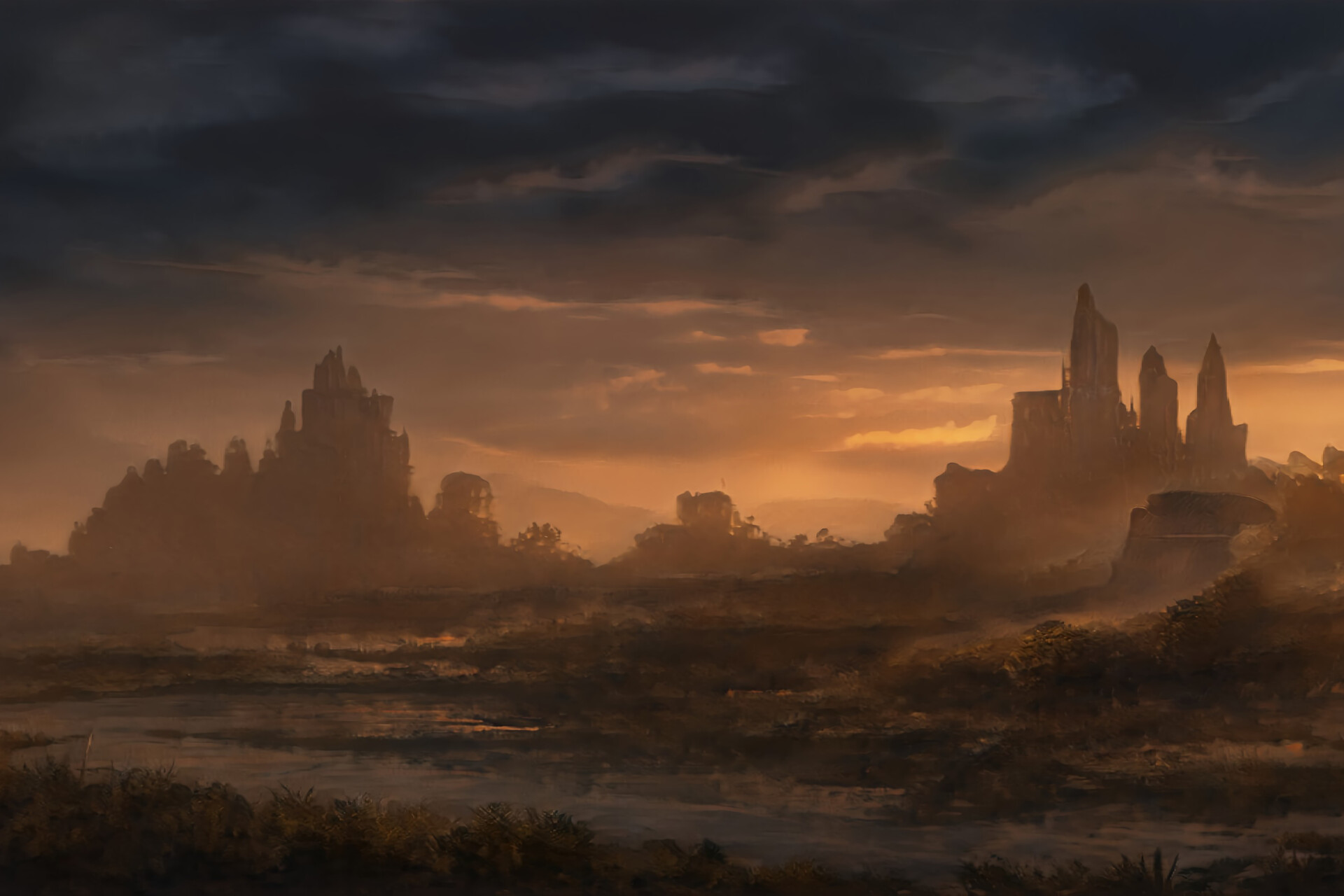 ArtStation - Post-Apocalyptic Ruins