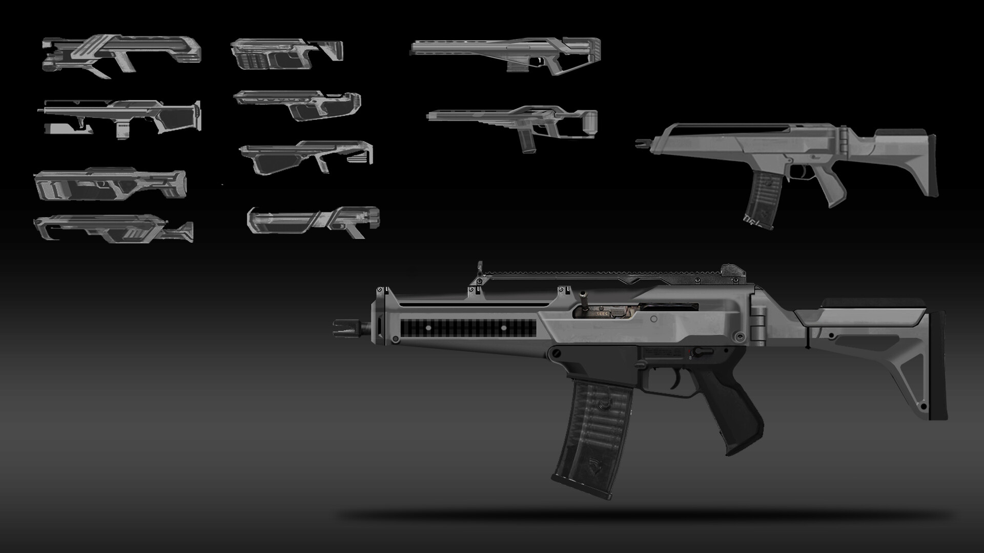 ArtStation - gun