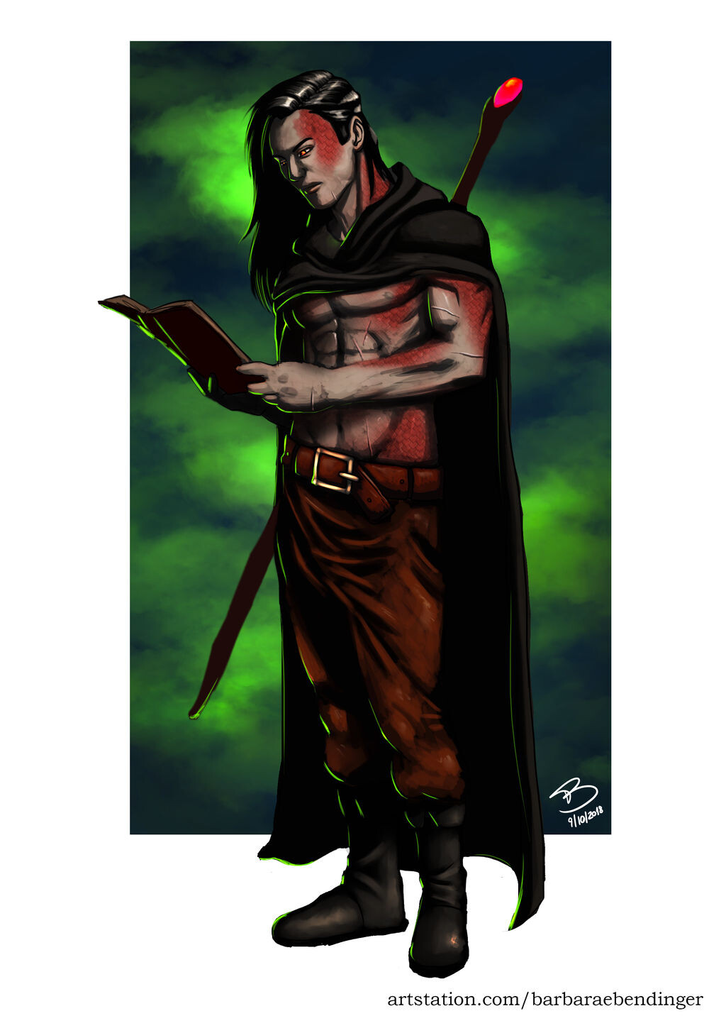 ArtStation - dnd character - dnd commission