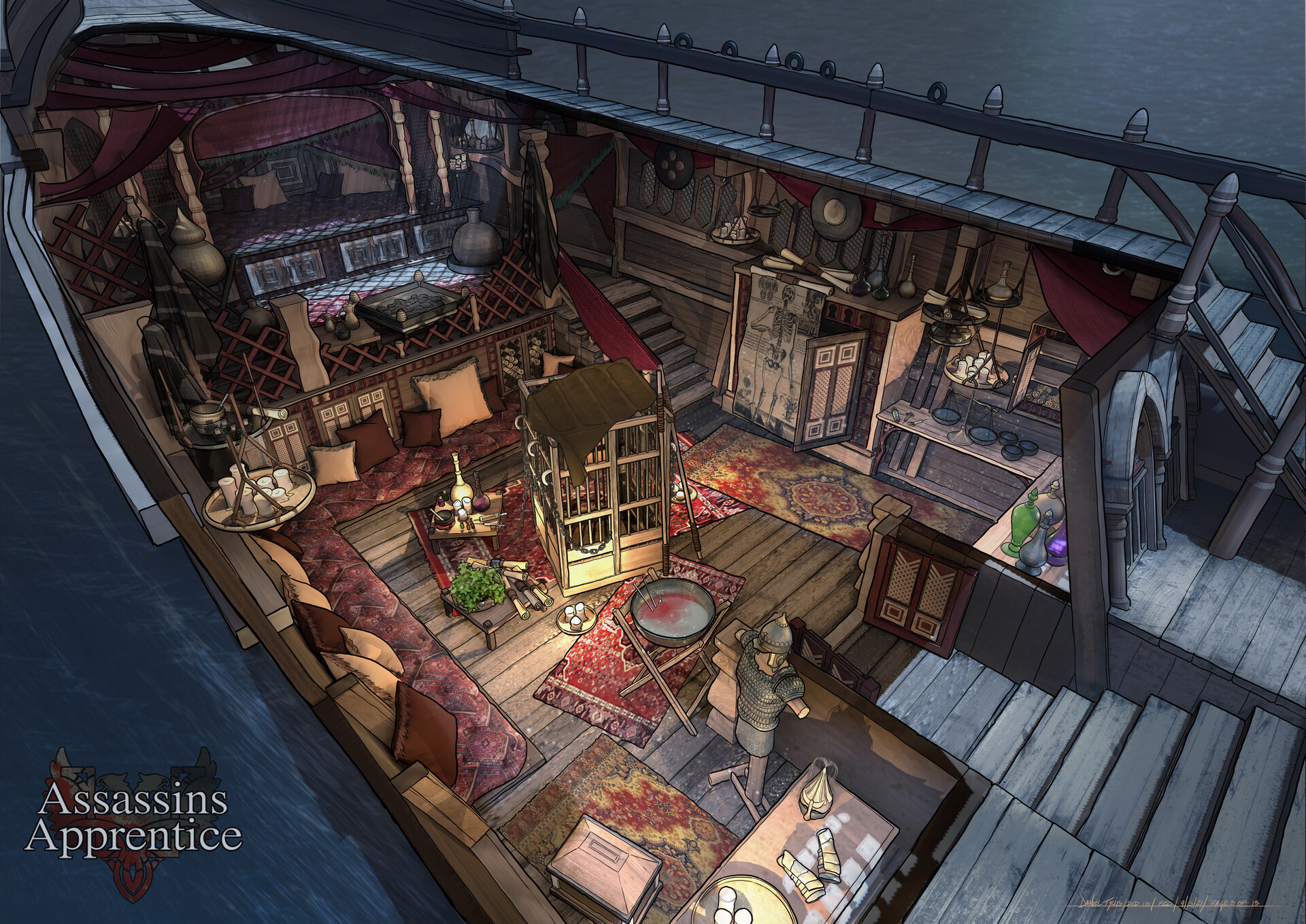 Daniel Tylus - Assassins Apprentice - Sea Captains Cabin