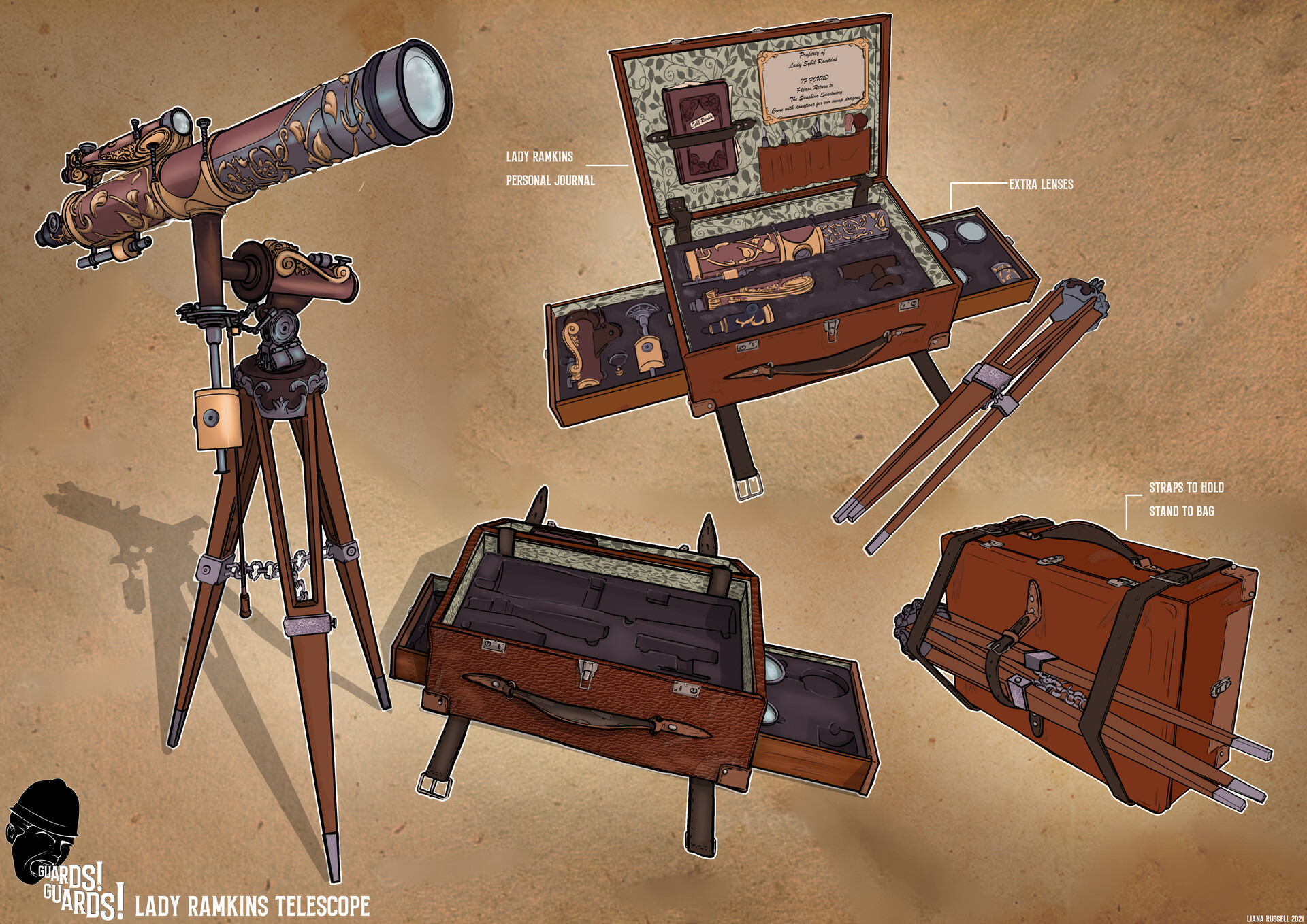 Liana Russell - Telescope Prop