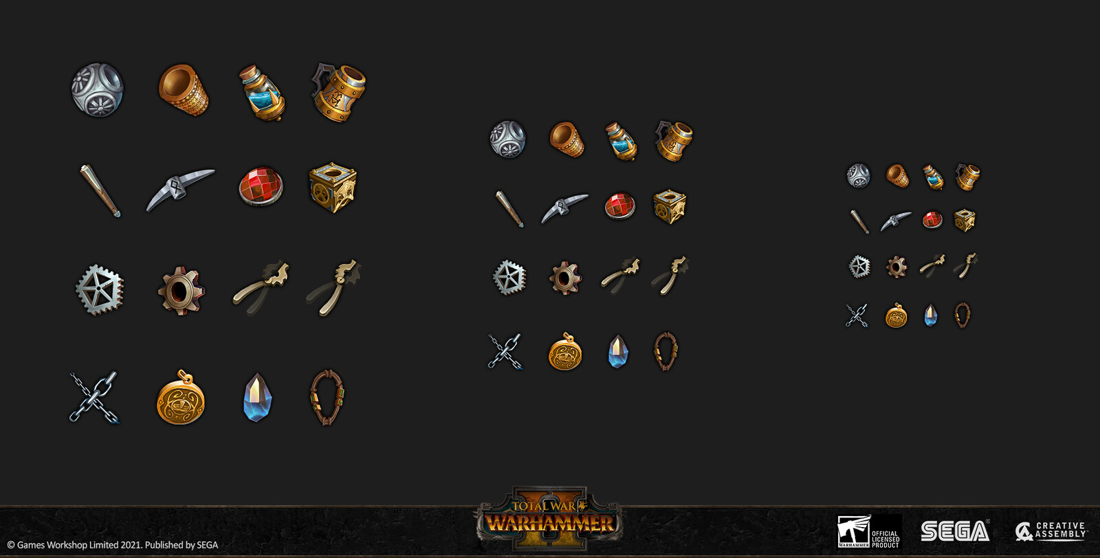 Creative Assembly - Total War: Warhammer II WH2 UI Art