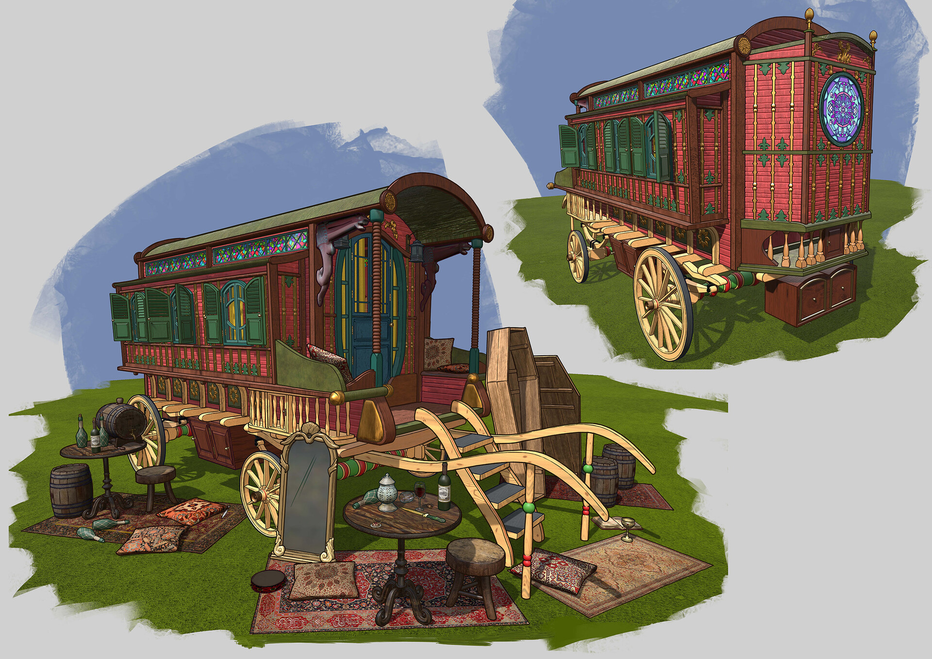 ArtStation - Gypsy Vardo