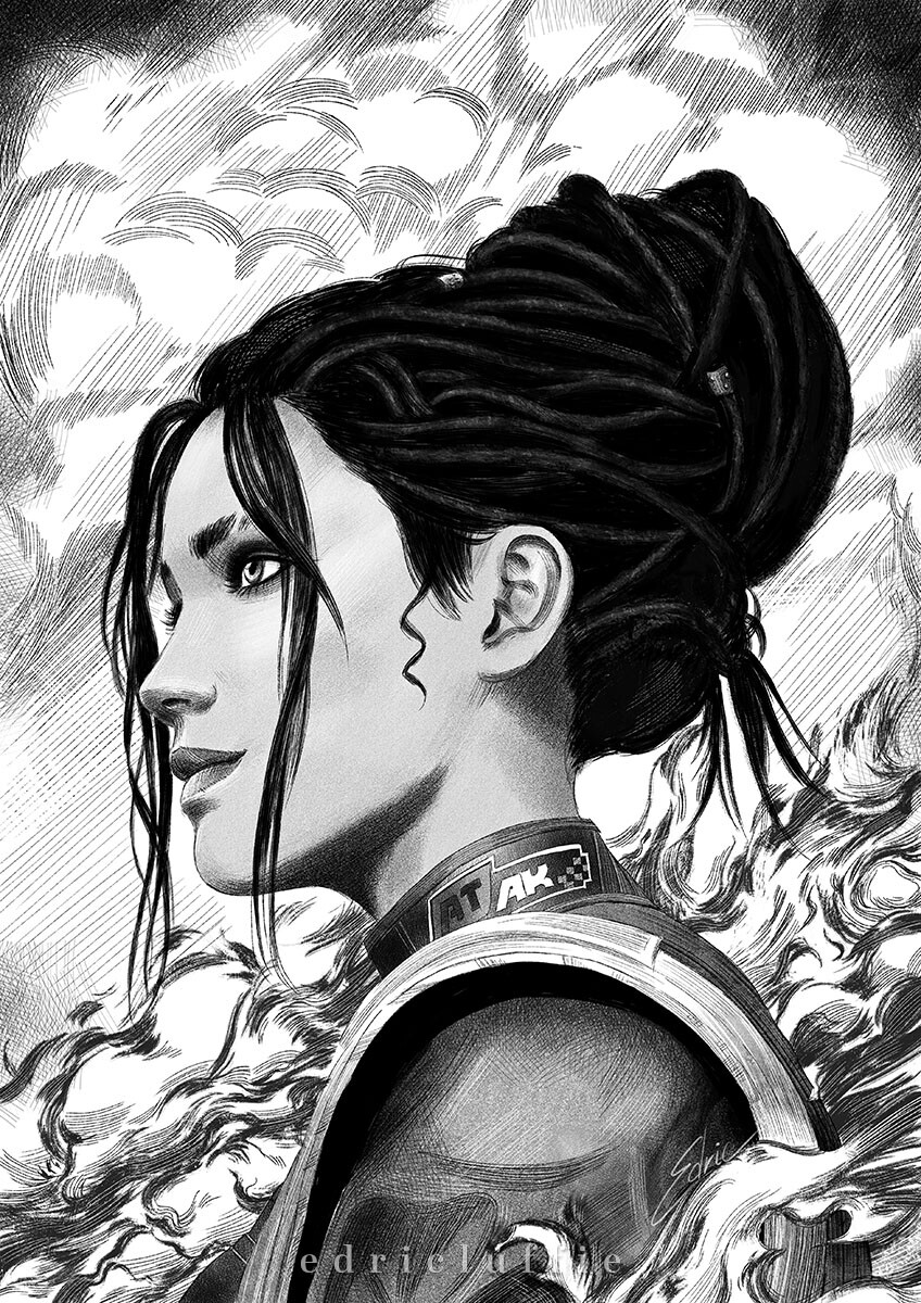 ArtStation - Panam Palmer Atomic Love - Cyberpunk 2077