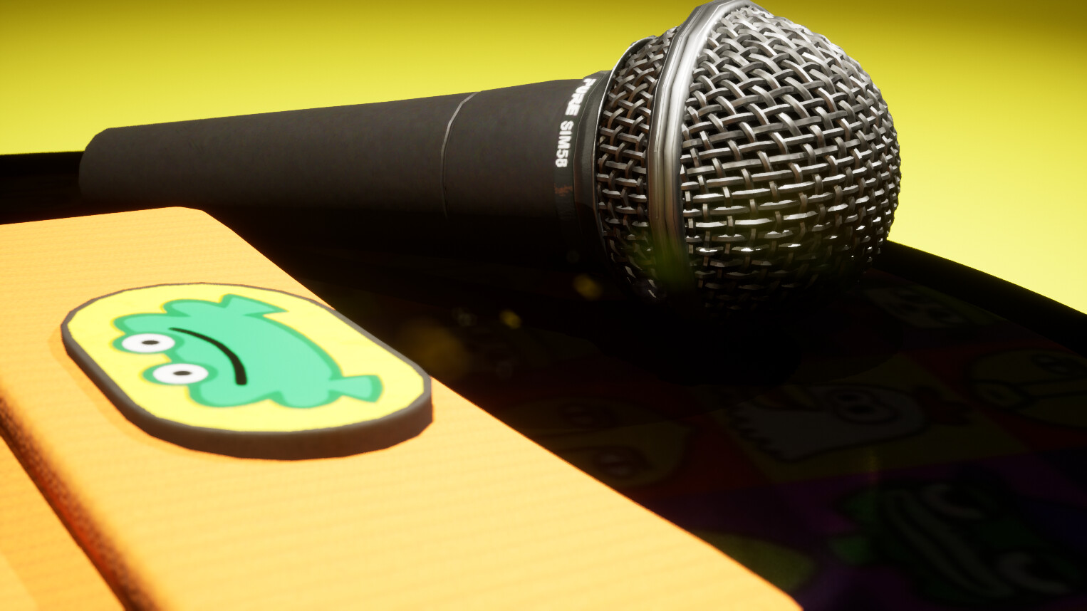 ArtStation - Microphone & PaRappa's Beanie