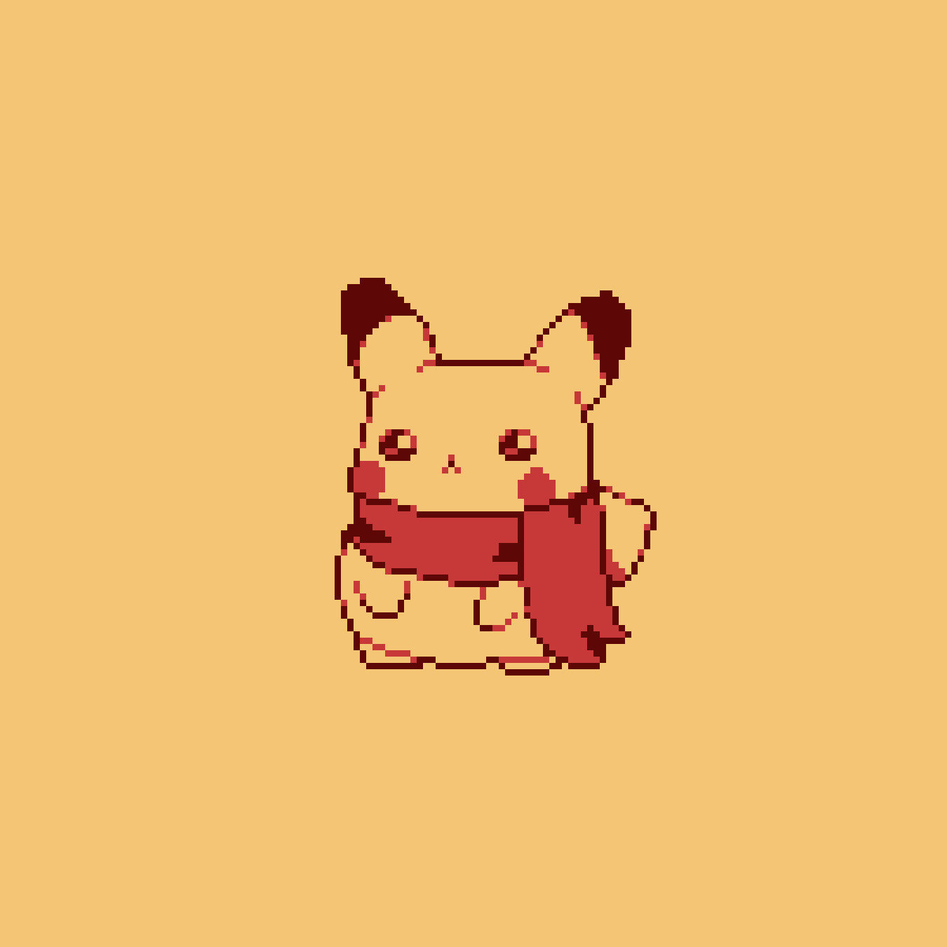 ArtStation - A Warm Pikachu