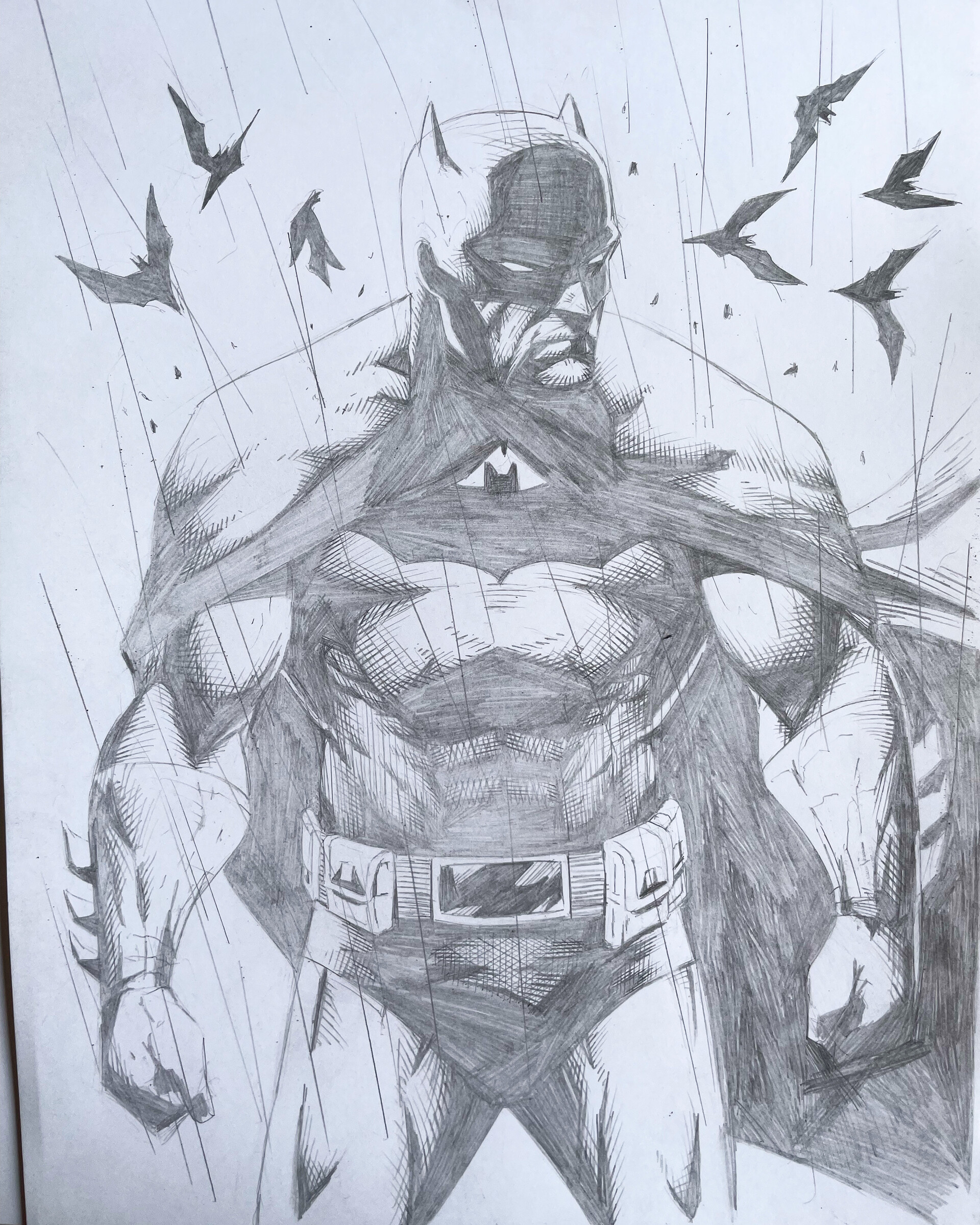 ArtStation - Nuevos estudios! Batman y el Batman en transformación