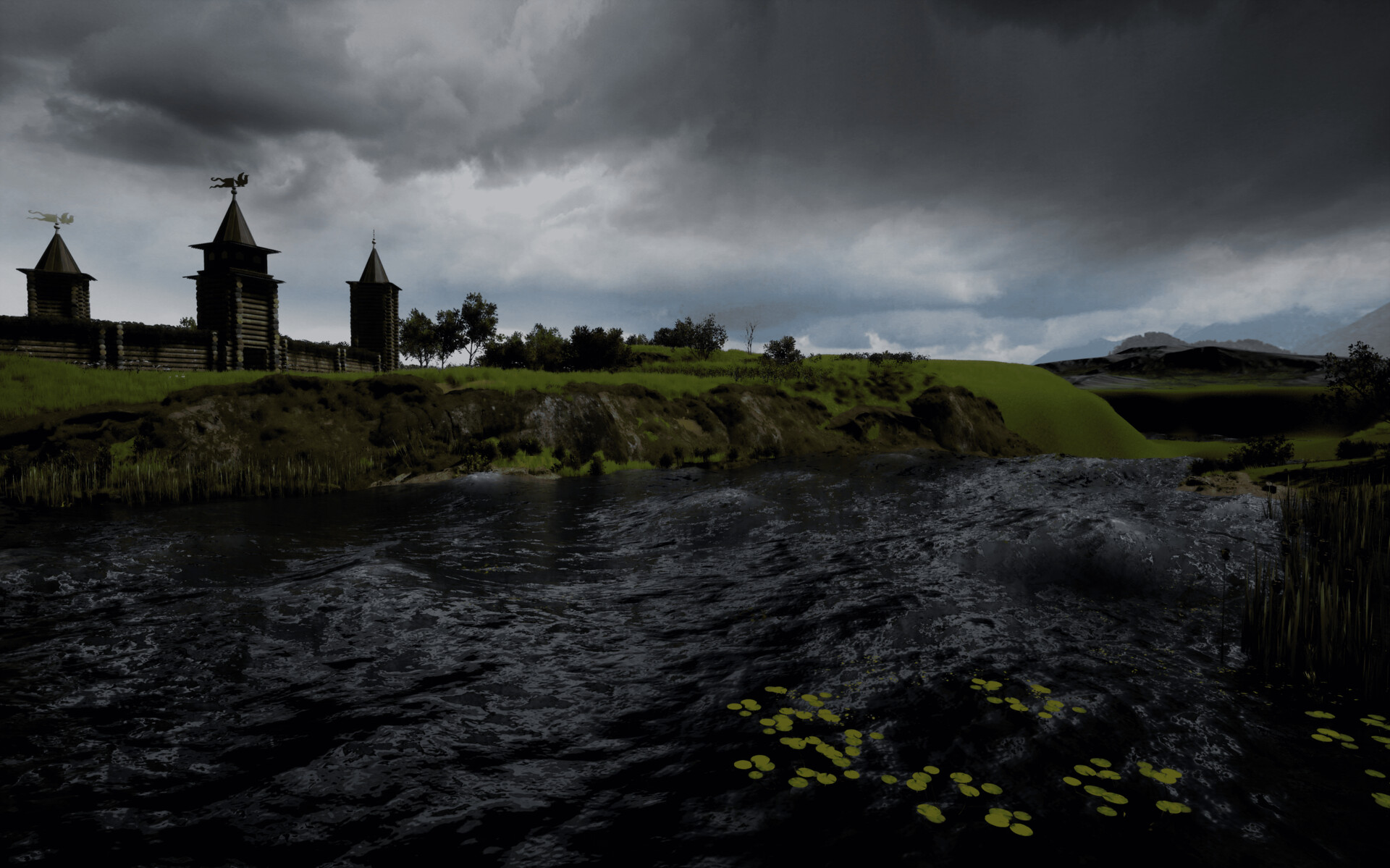 ArtStation - Petrovsky Fortress of the XVII century. Work for the ...