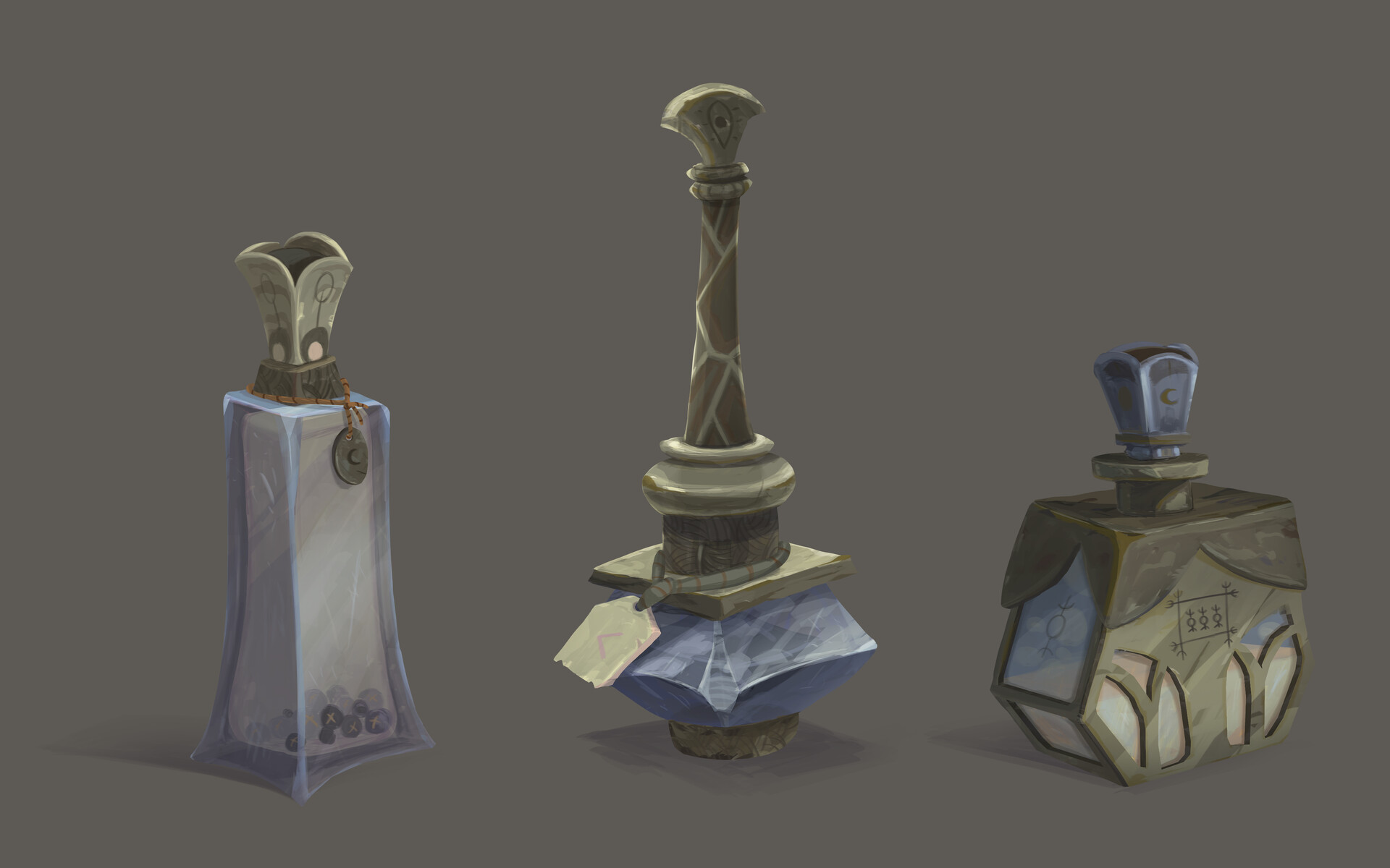 ArtStation - Flasks