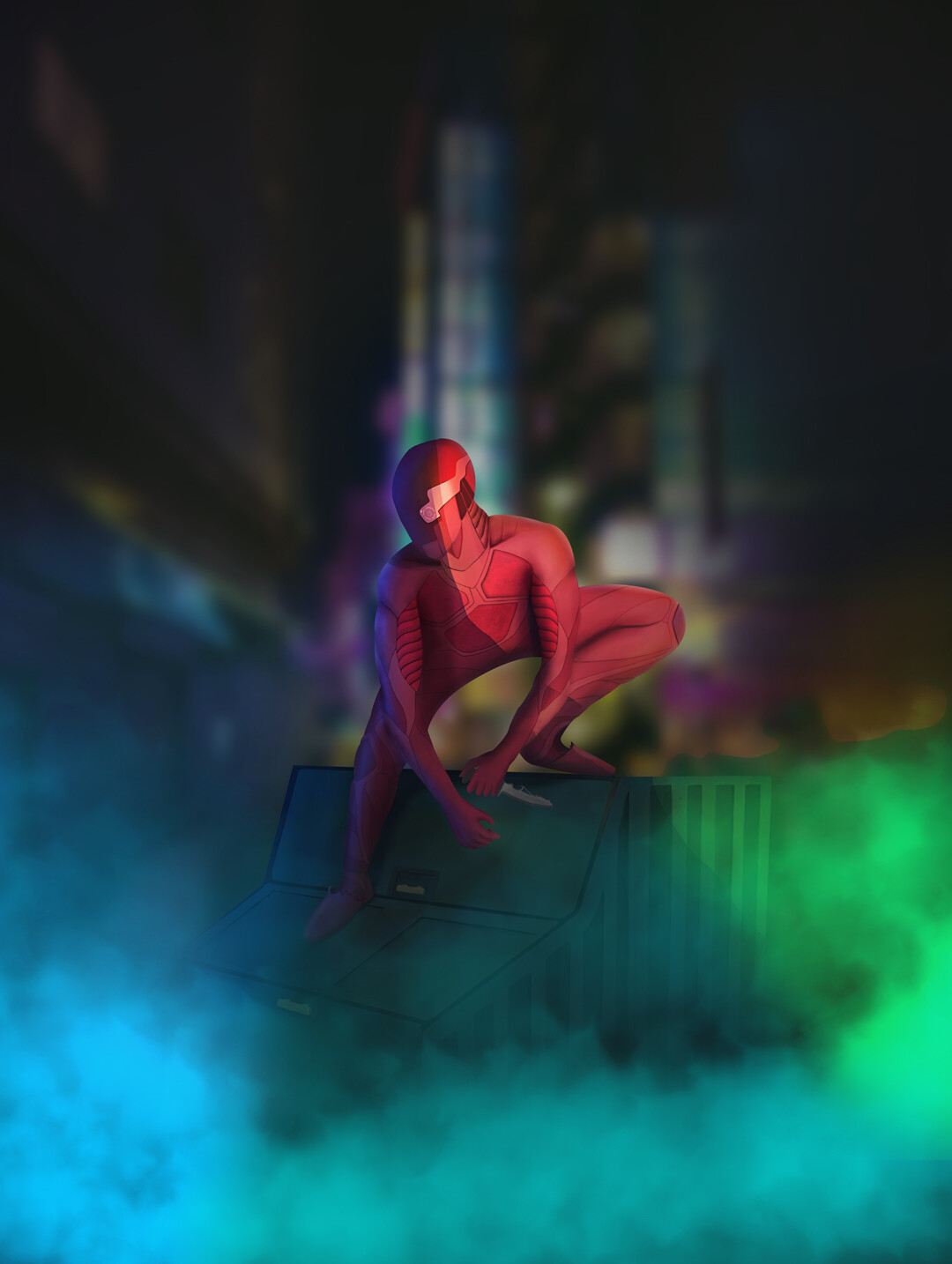 ArtStation - Agent Red