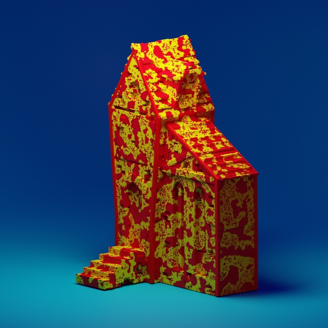 ArtStation - Lego house