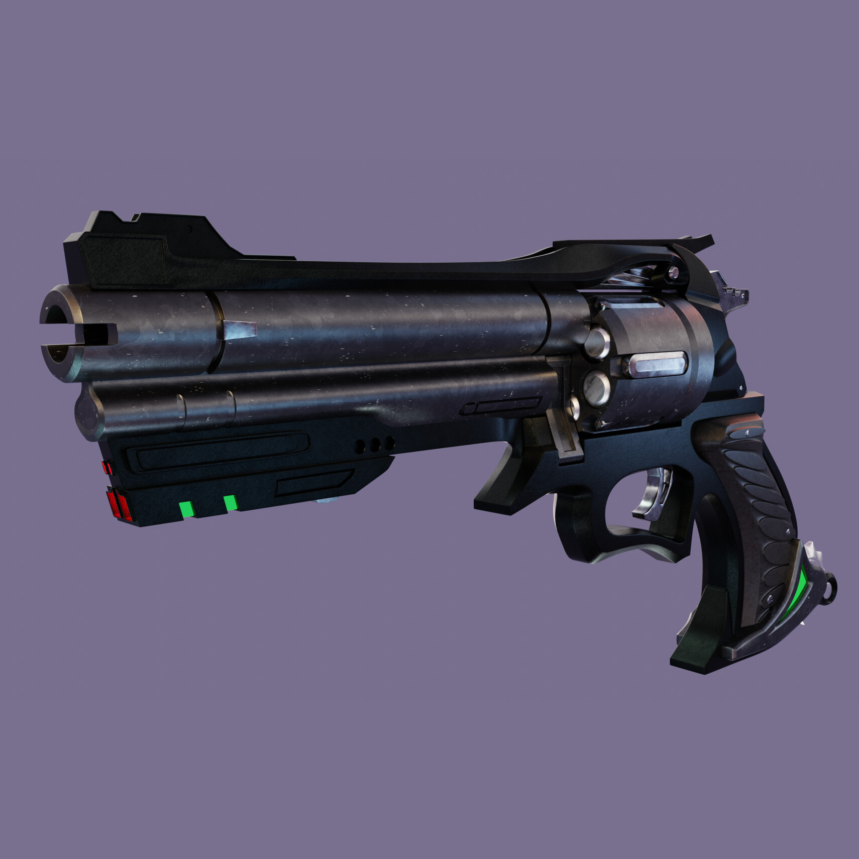 ArtStation - Revolver for game