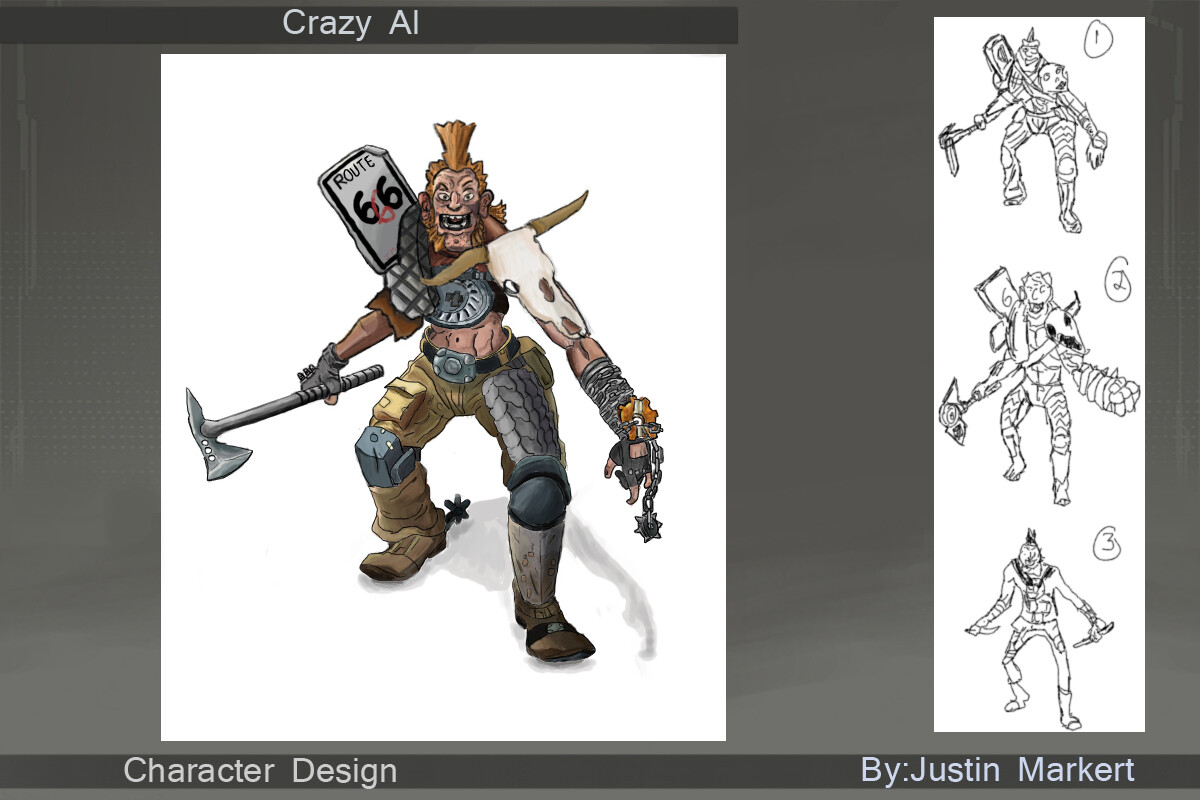 ArtStation - Crazy Al - Character Design