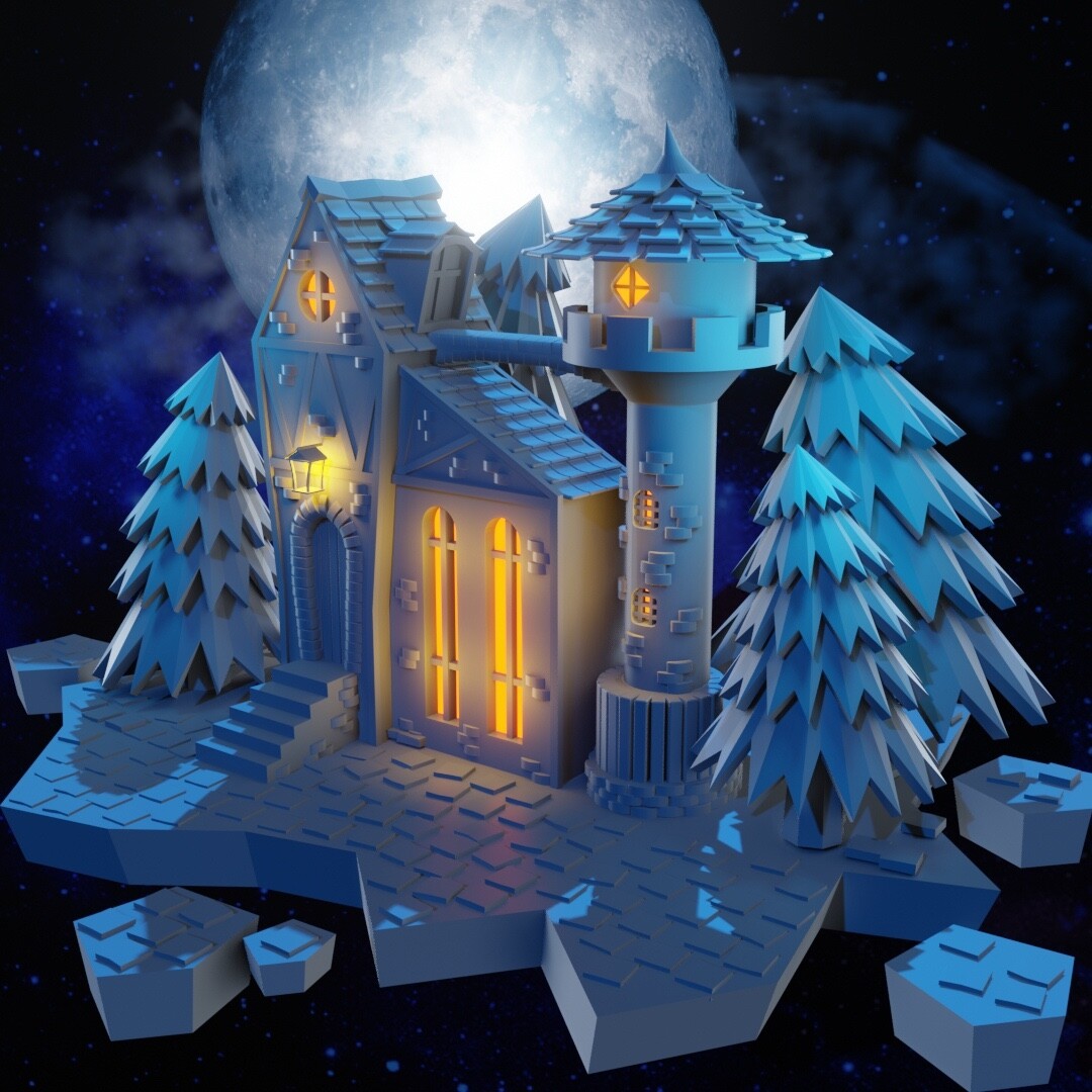 ArtStation - Mystical house