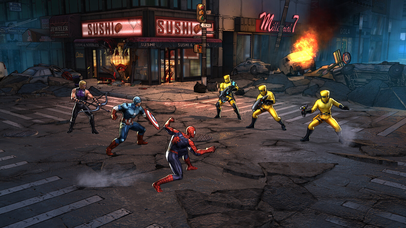 Art of Kelsey Martin - Marvel Avengers Alliance 2 - Environment ...