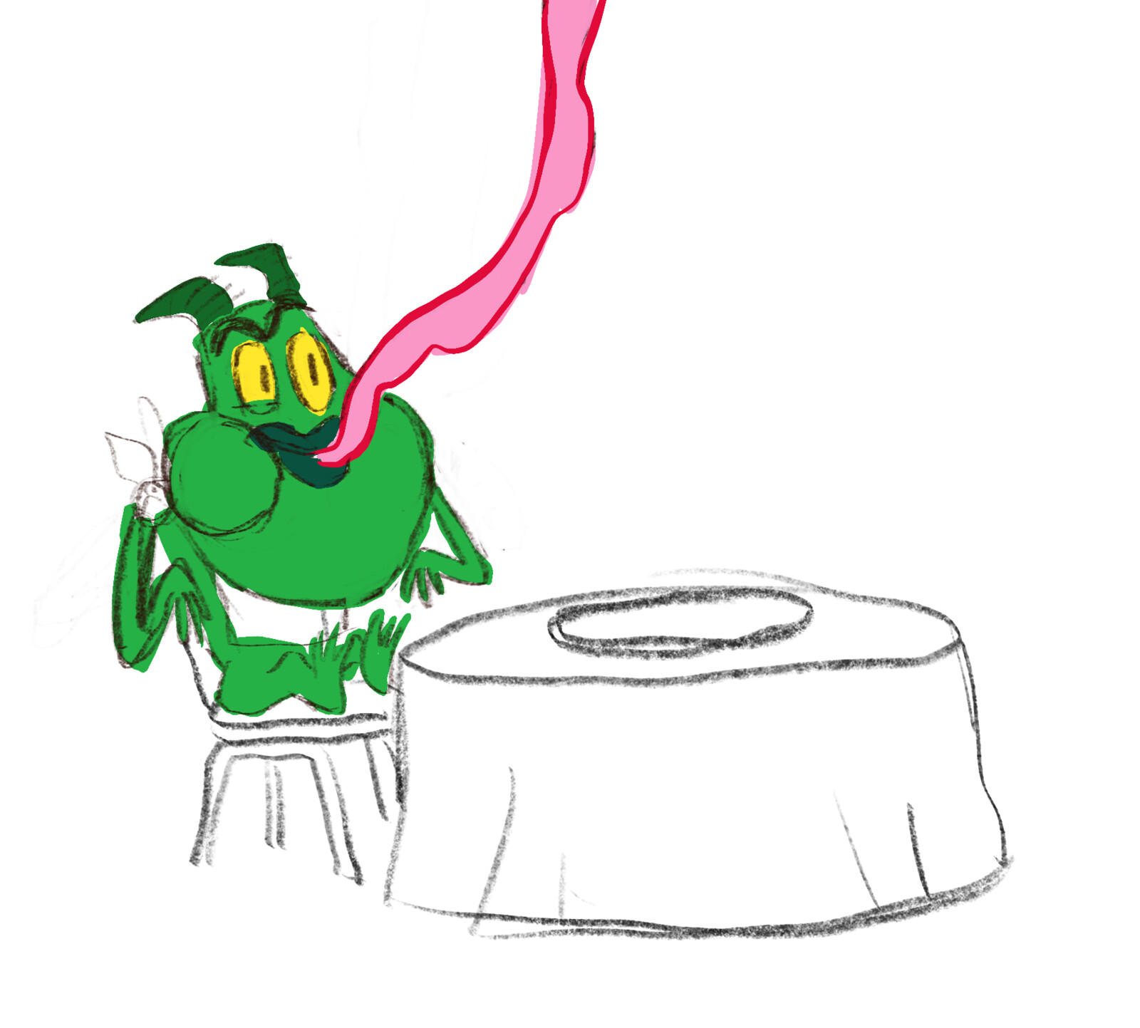 Brock Gallagher - Stomach Monster design and animation