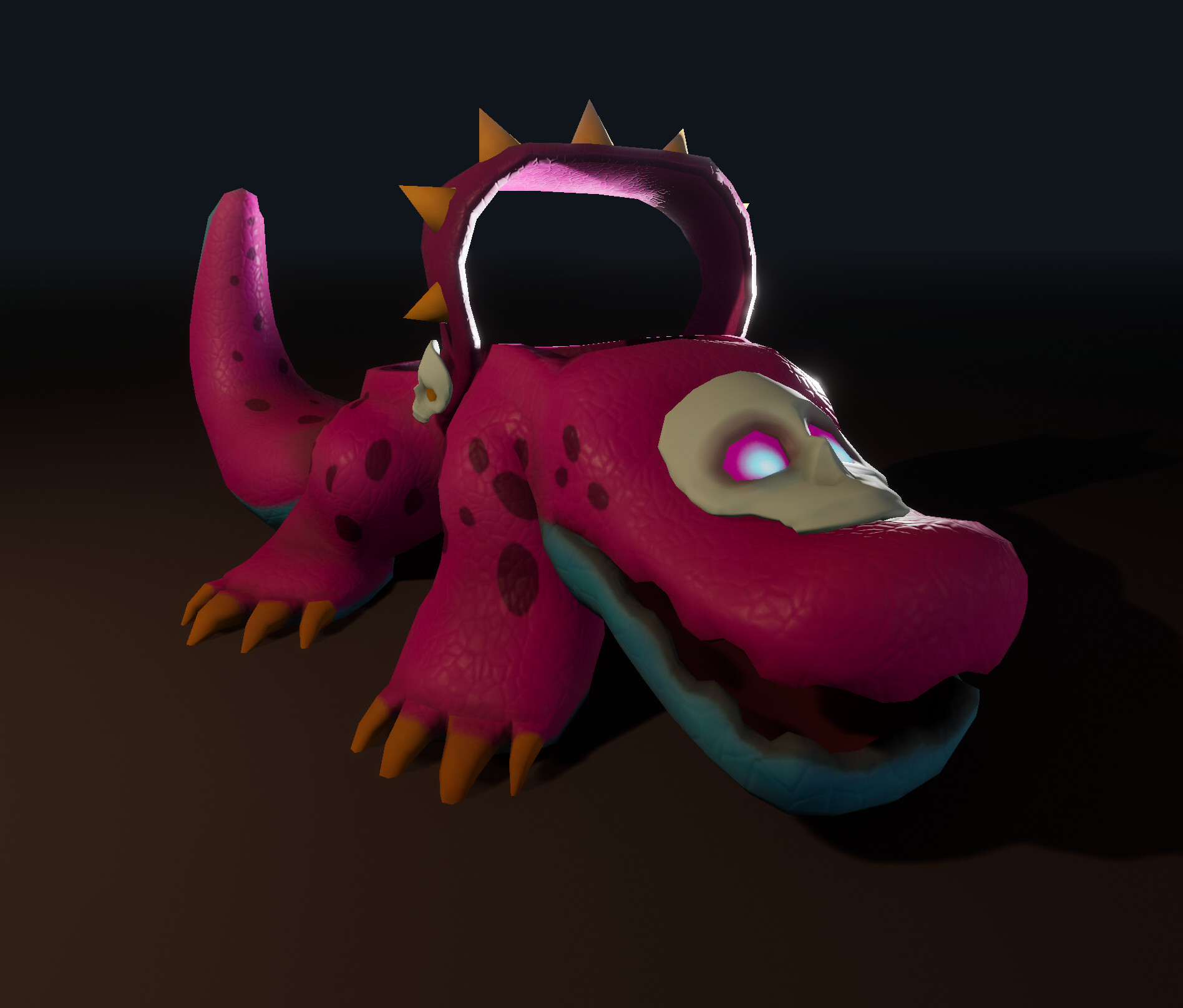 Cecilie Gundersen - "Croc Rig" - 3D character game rig