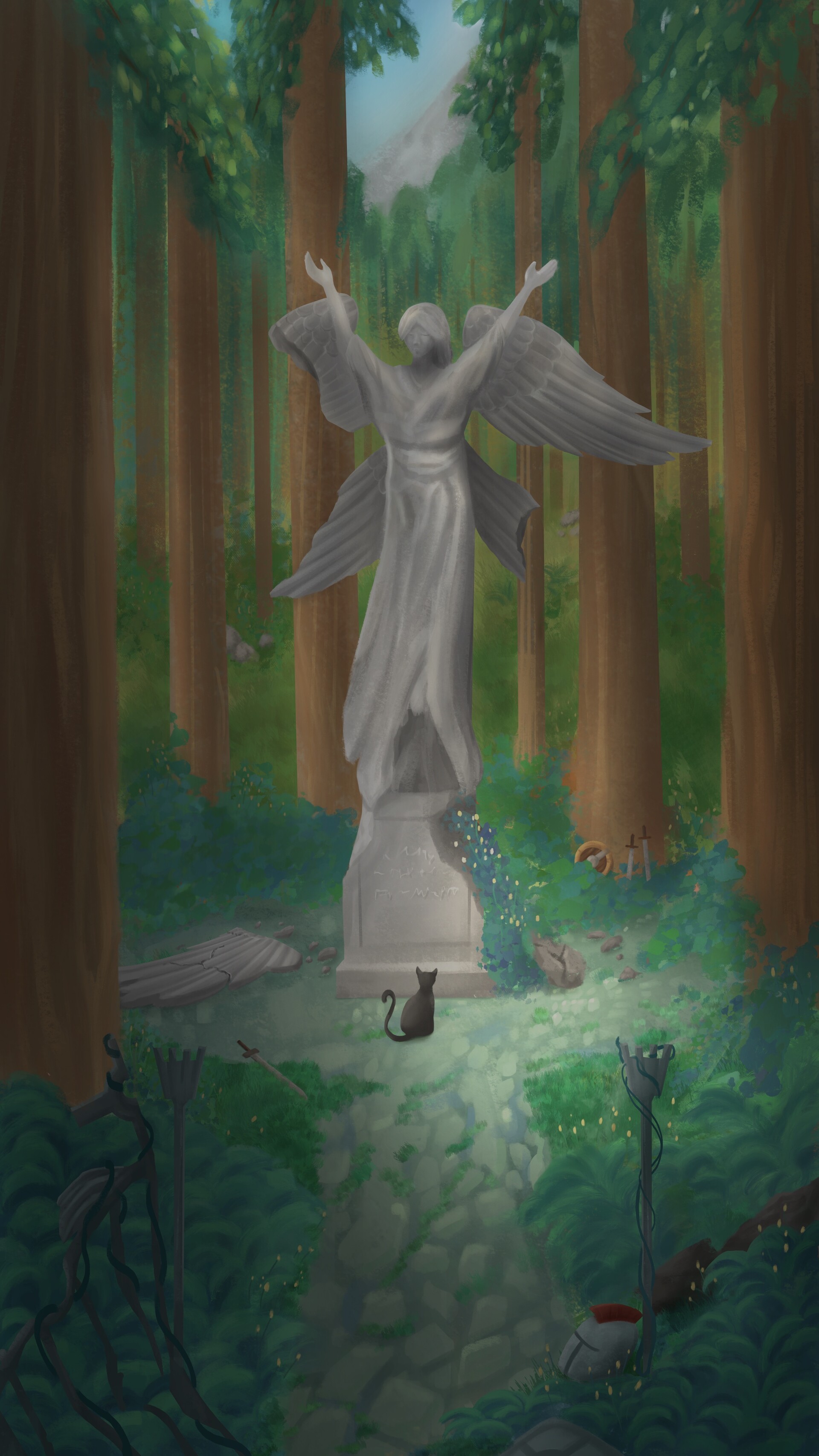 ArtStation - sketch - Overgrowth