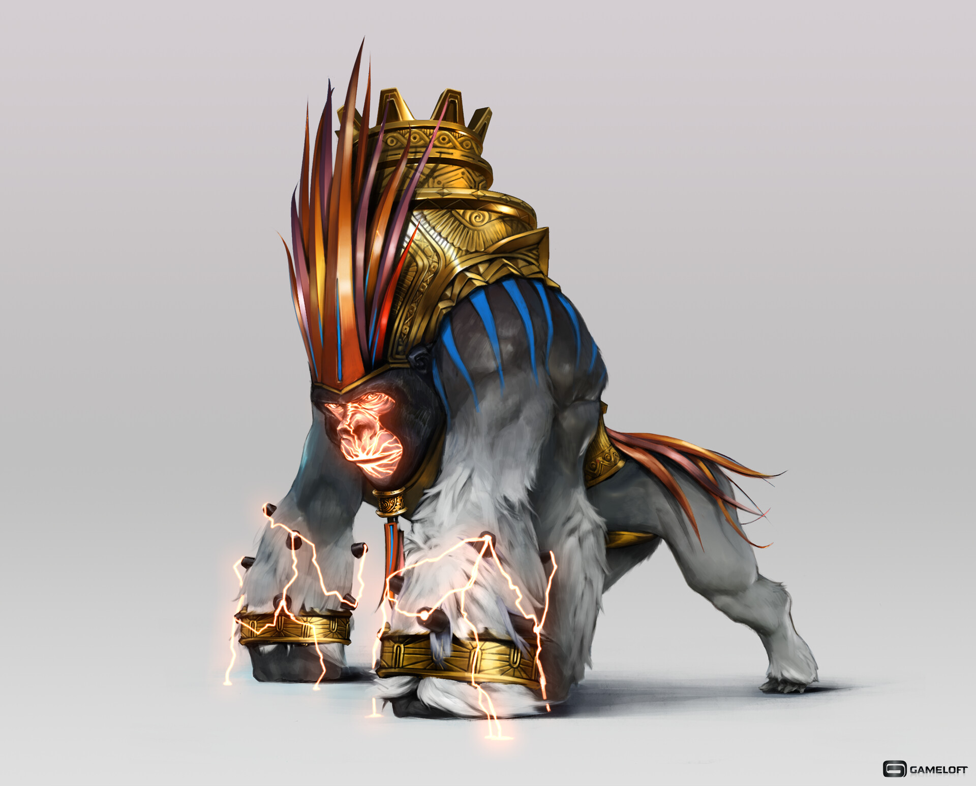 ArtStation - Gorilla gold