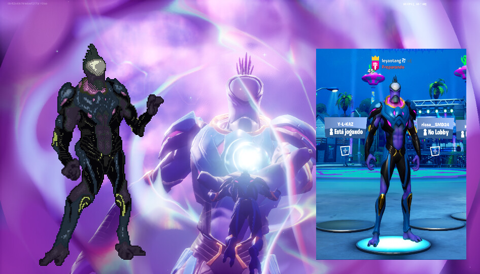 Le YaoTang - Fortnite Alien Pixel Art Tribute