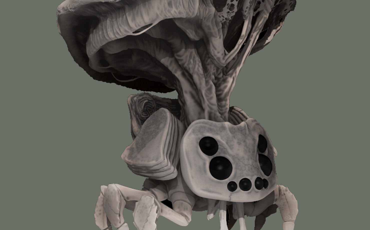 ArtStation - The Spider Shroom!