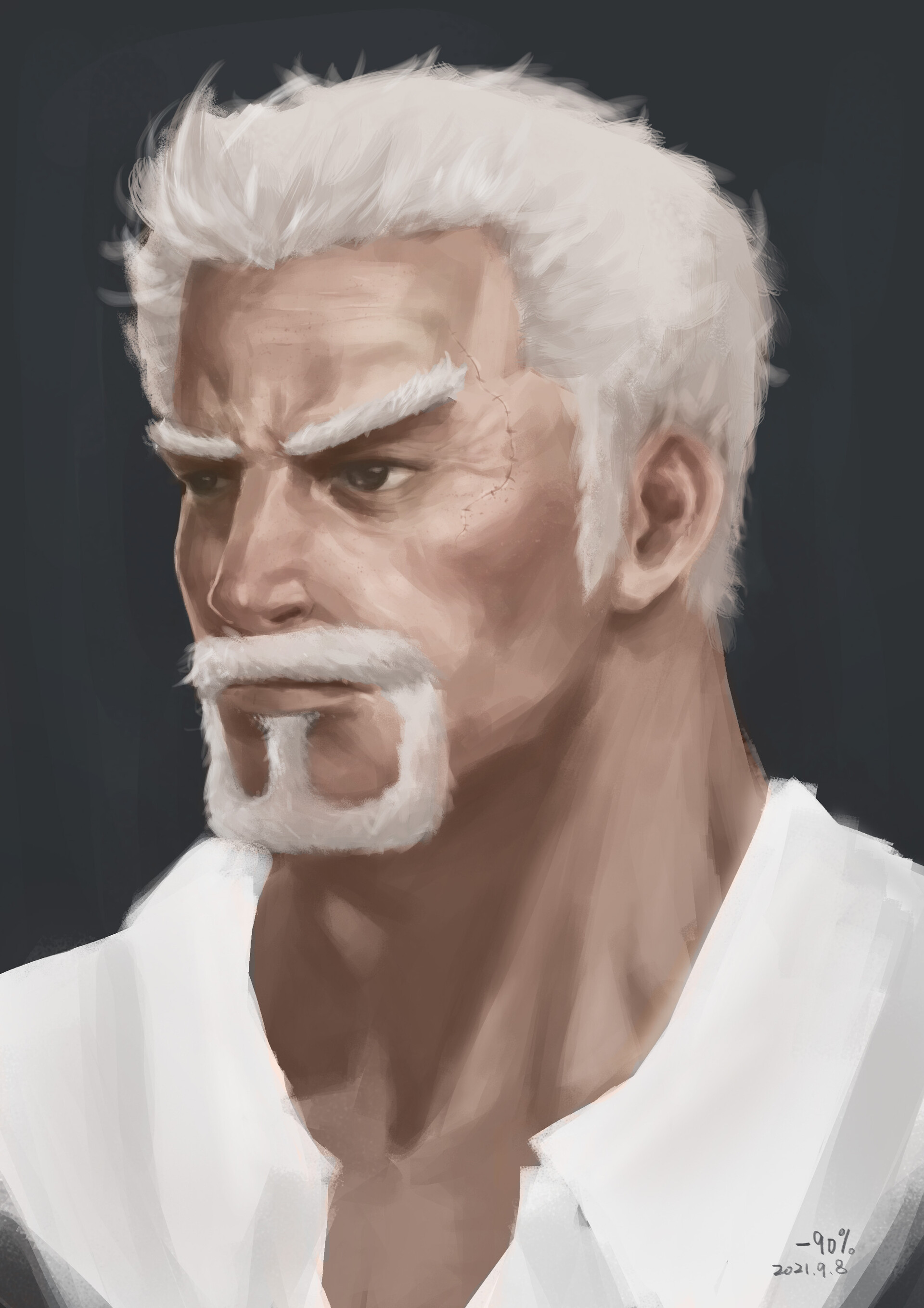 ArtStation - Monkey D Garp