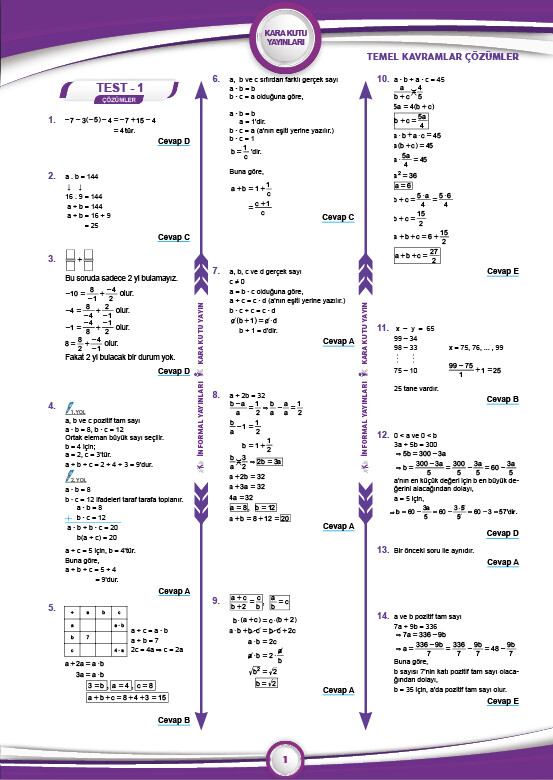 ArtStation - Math Test Solve Page Design for İnformal Publishing