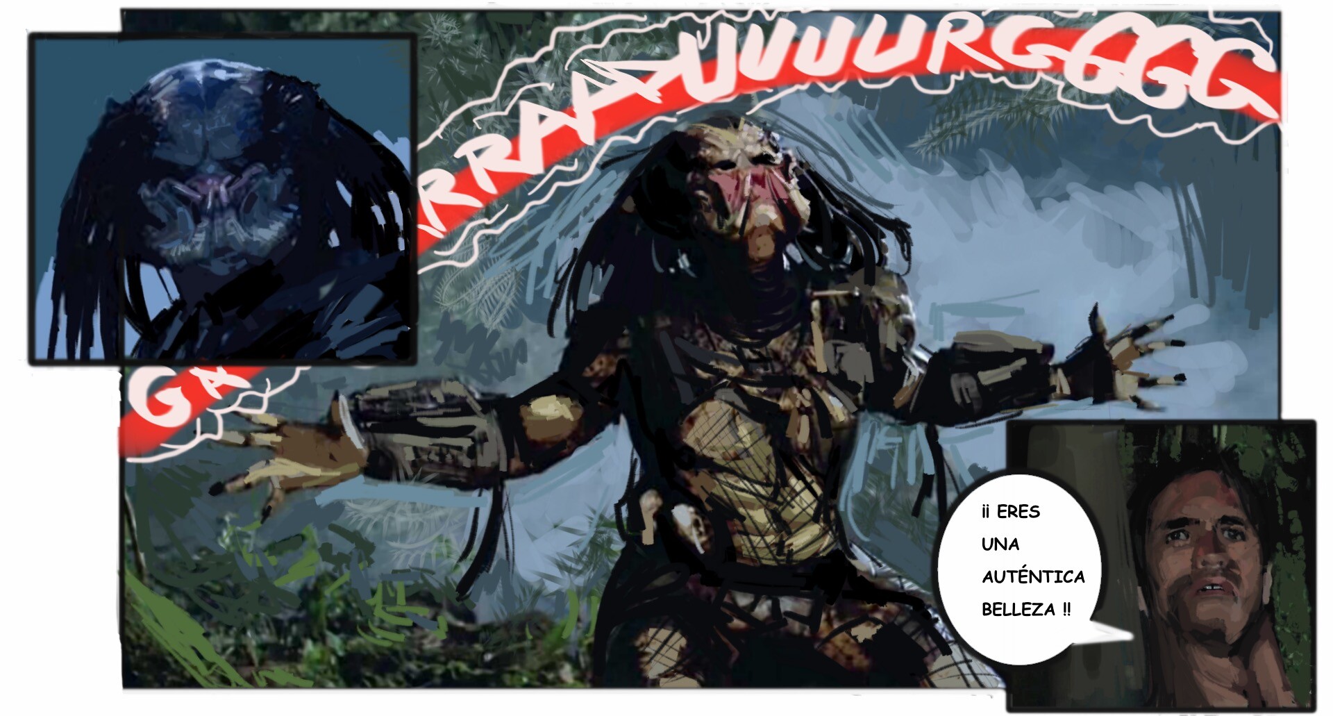 ArtStation - PREDATOR ( DEPREDADOR 1987 ) CÓMIC