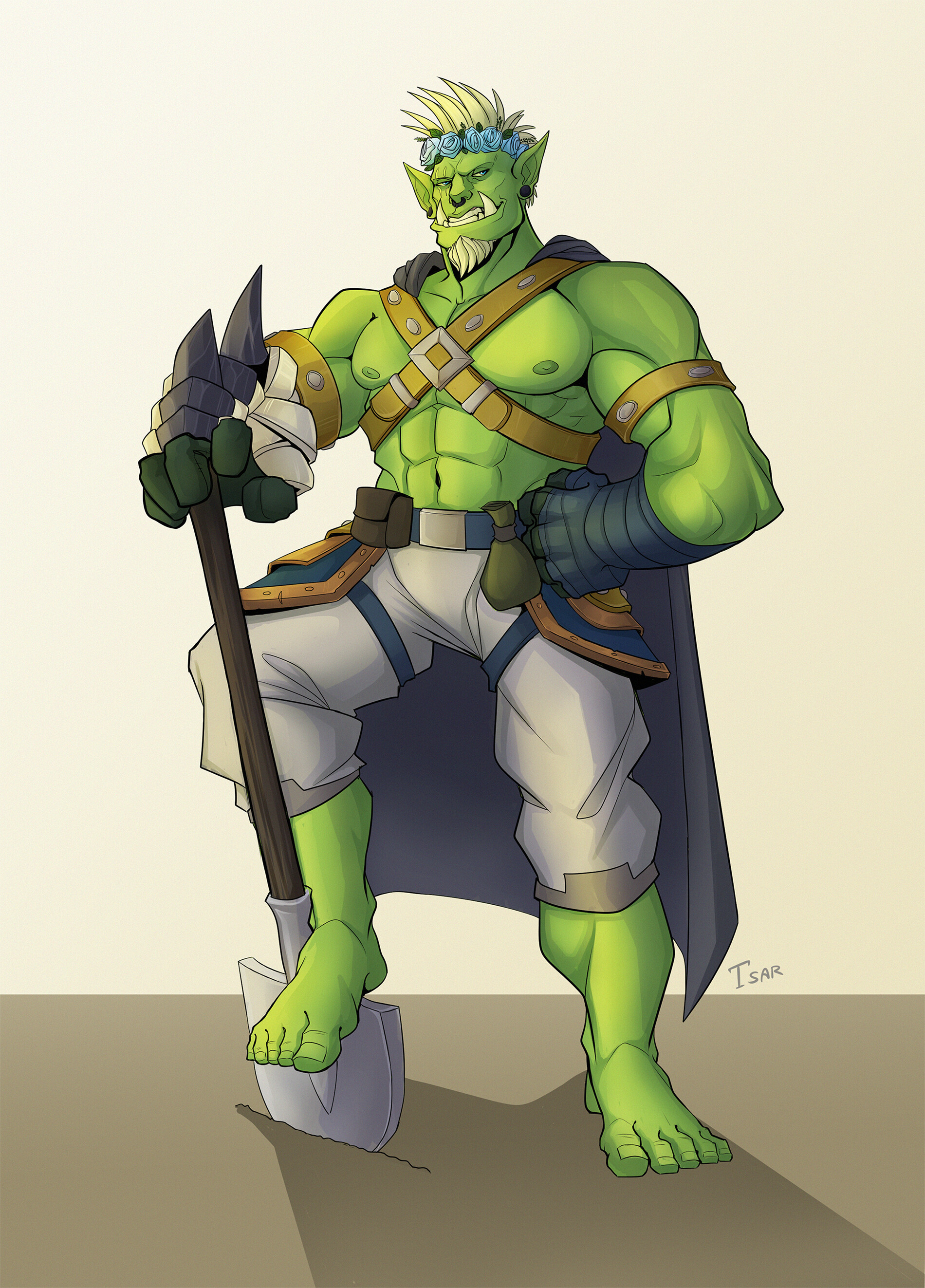 ArtStation - Orc with shovel