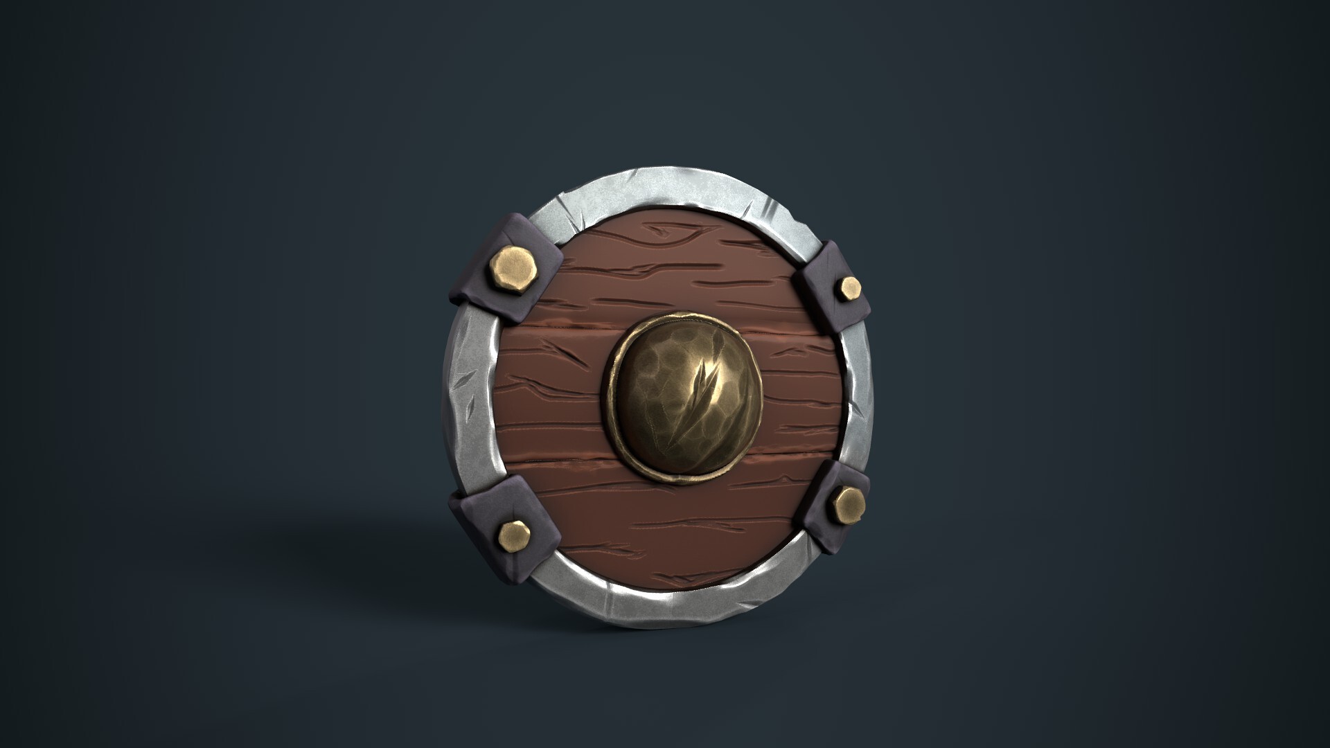 ArtStation - Stylized Shield - Practice