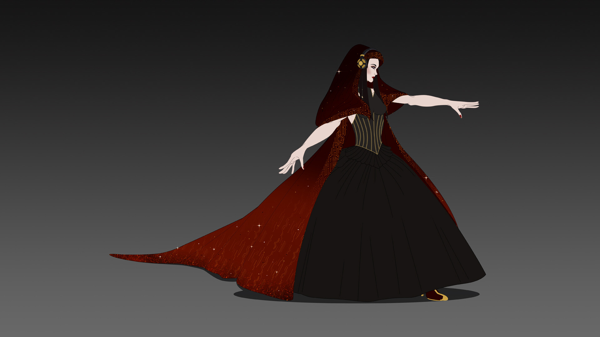 ArtStation - Fatality Paperdoll - Seven Star