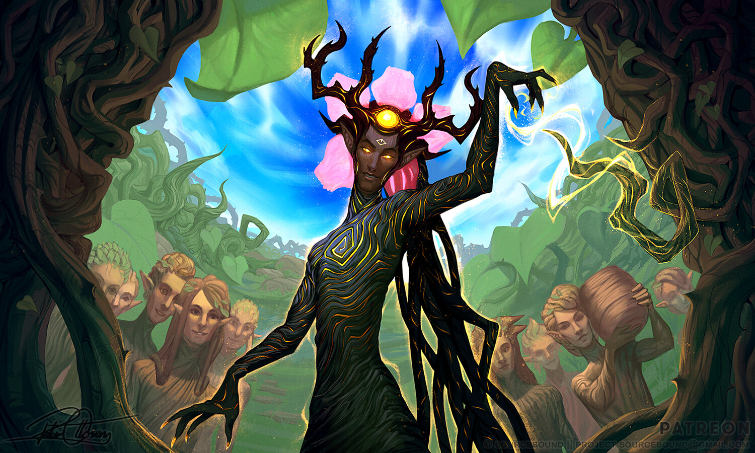 ArtStation - Gaea - Guardian of the Thicket