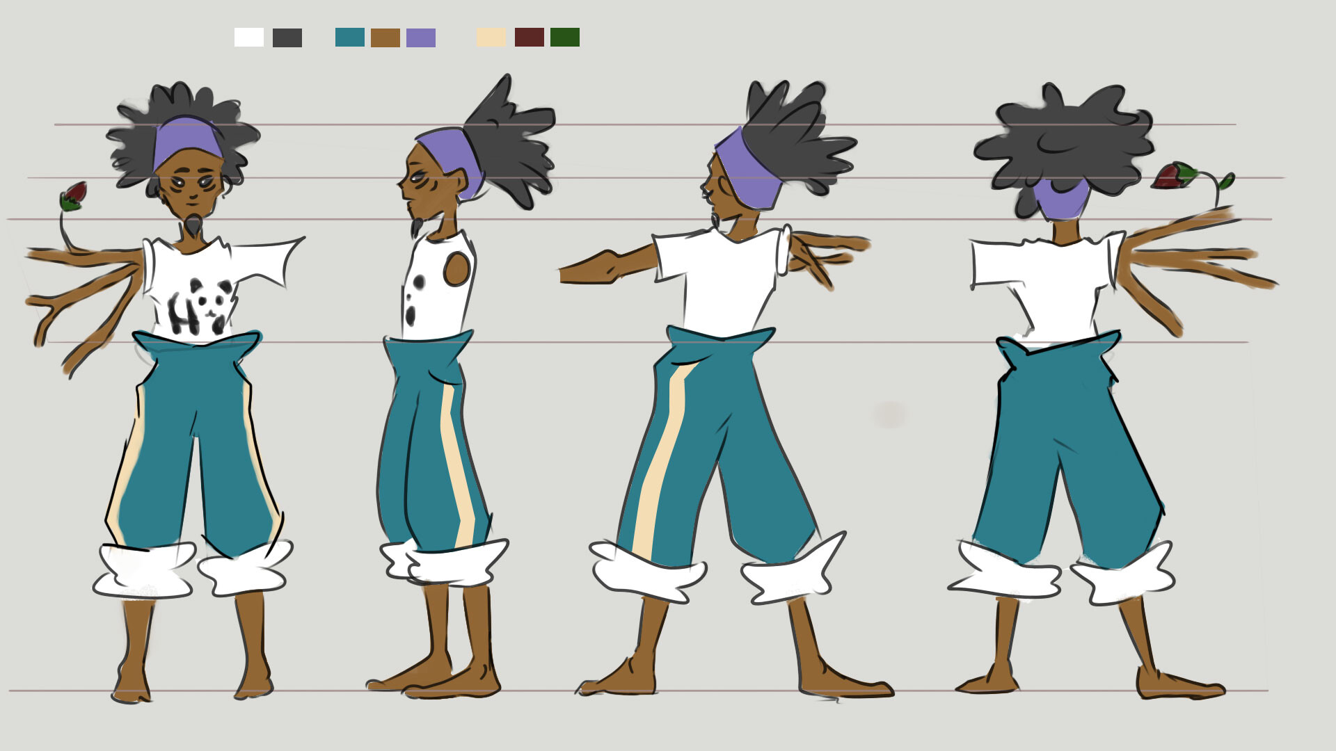 Swarnima Maheshwari - Tashi - Character Design