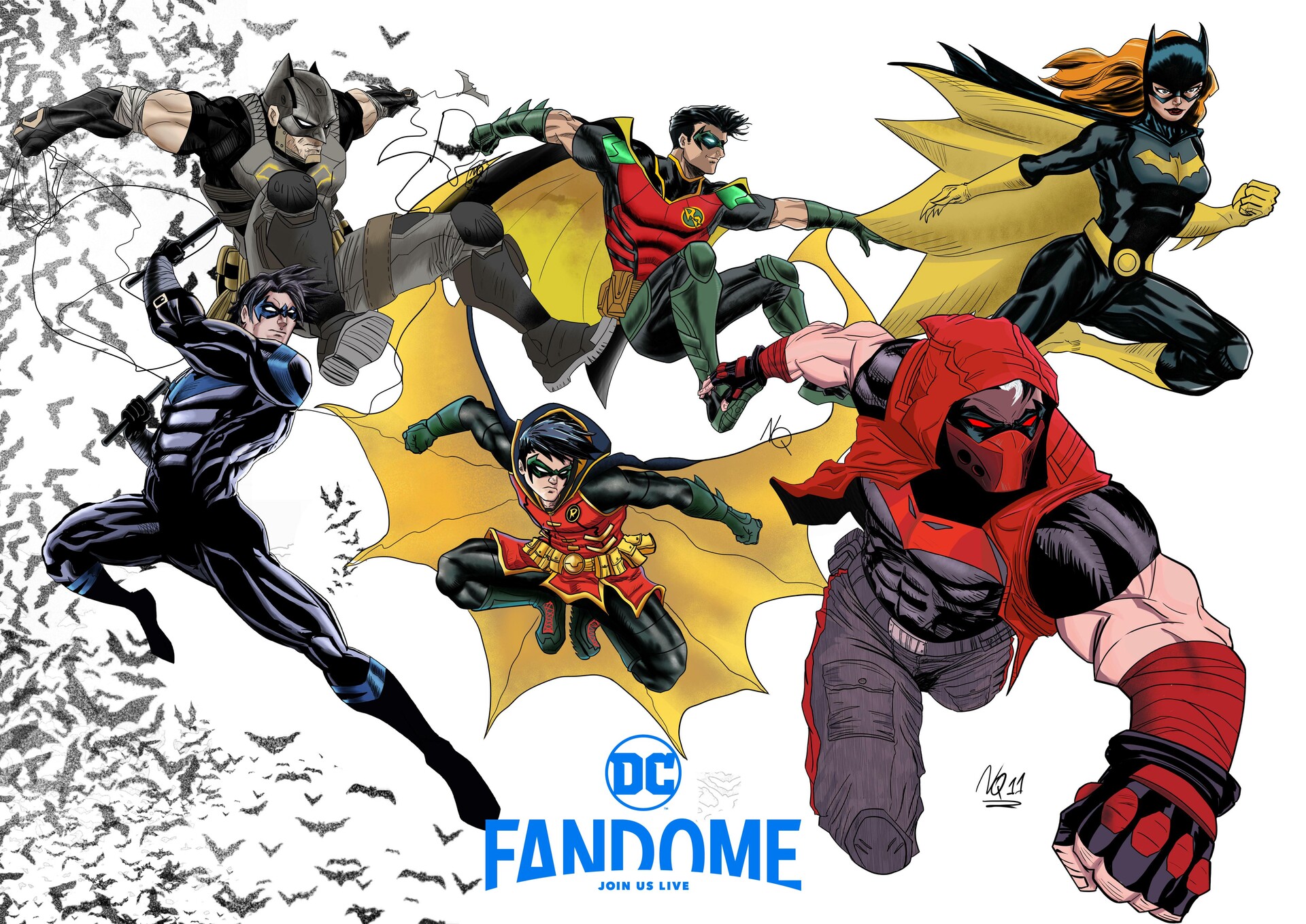 ArtStation - the batfamily!