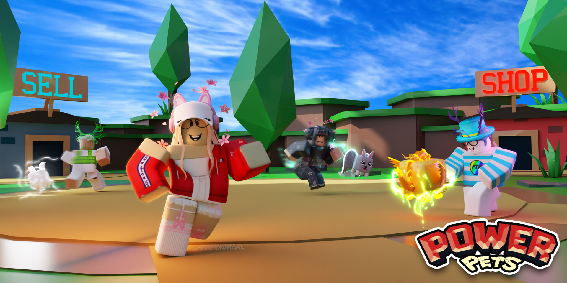 ArtStation - Power Pets Game Thumbnail