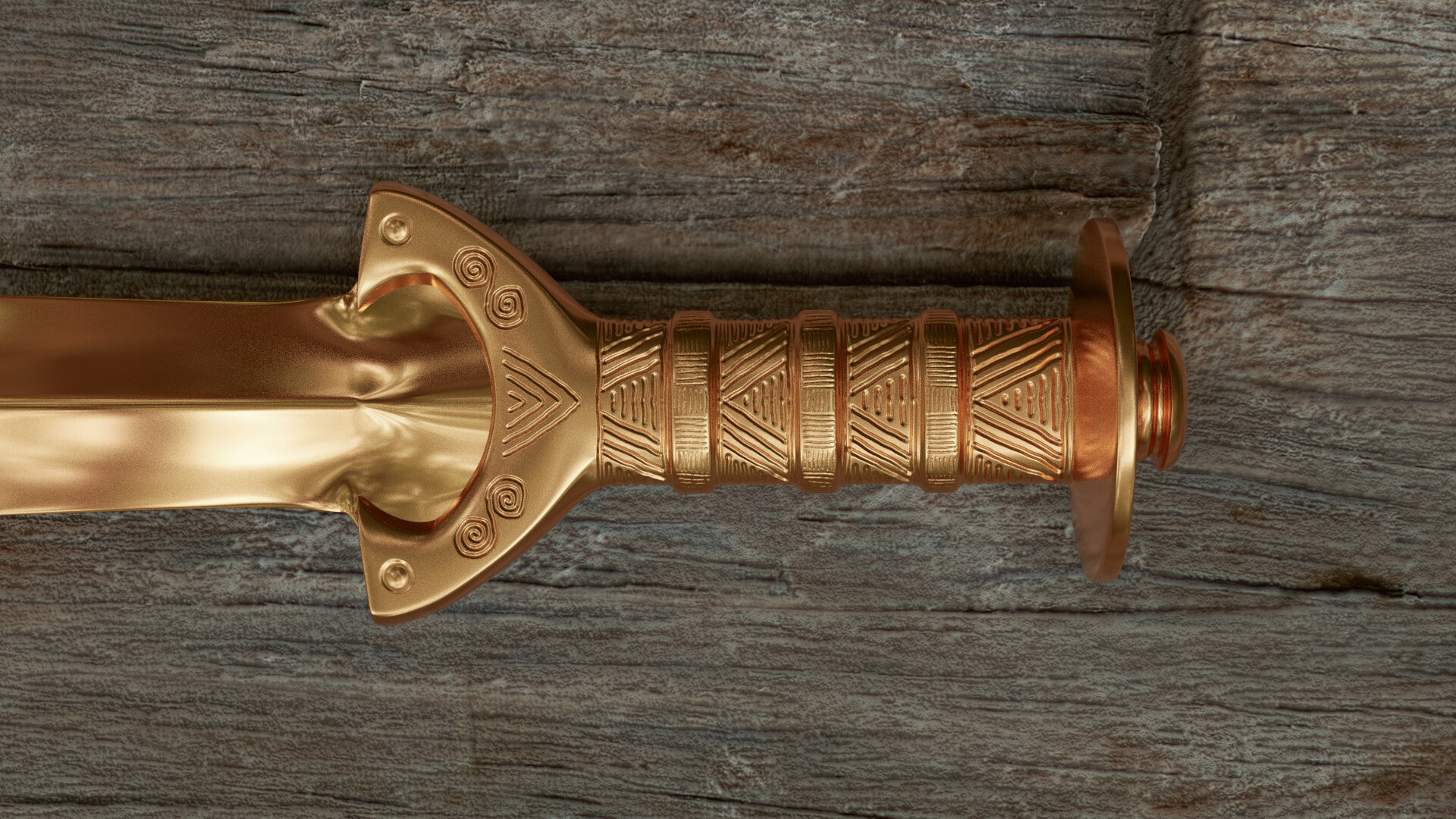 celestial bronze sword