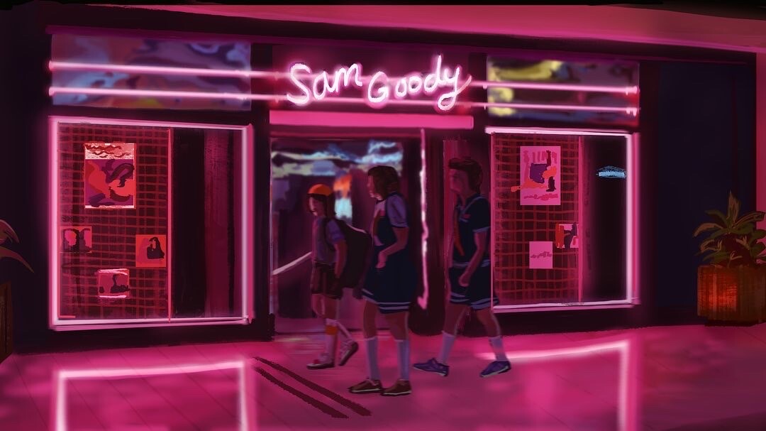ArtStation - Stranger things speed paint /film study!