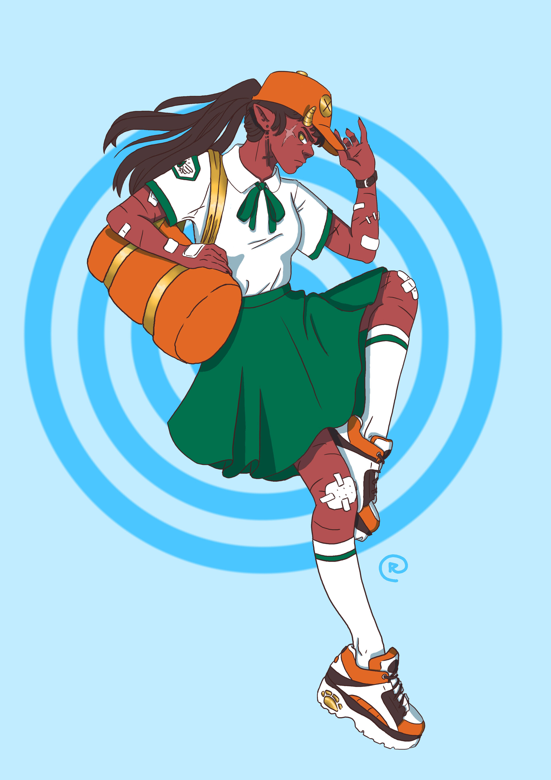 ArtStation - School Devil