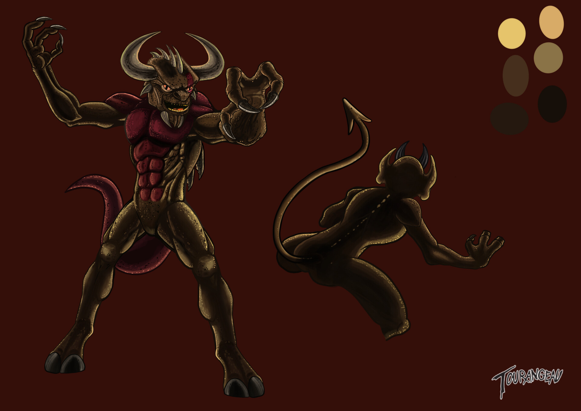 ArtStation - Daemon character concept