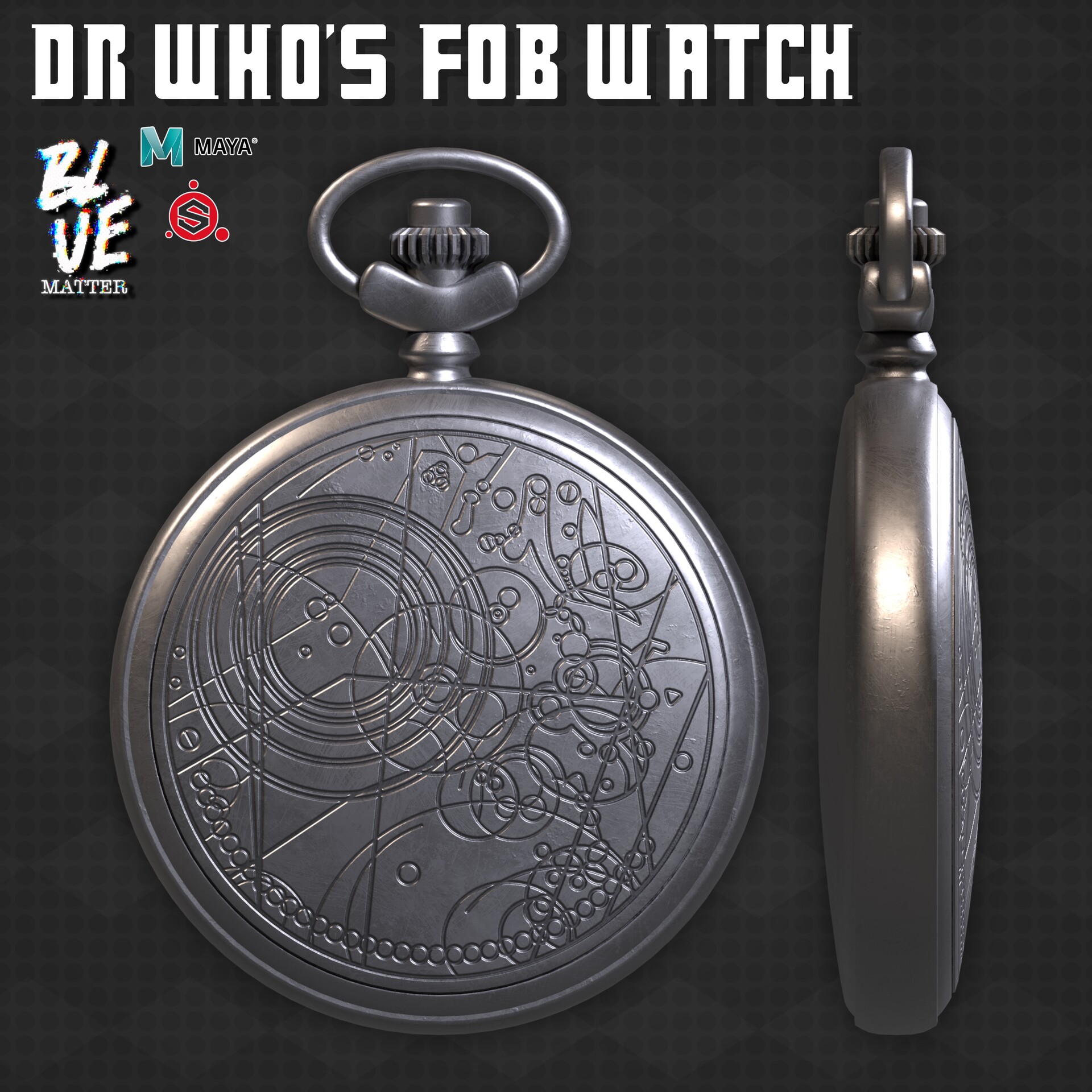 ArtStation - Dr Who’s Fob Watch