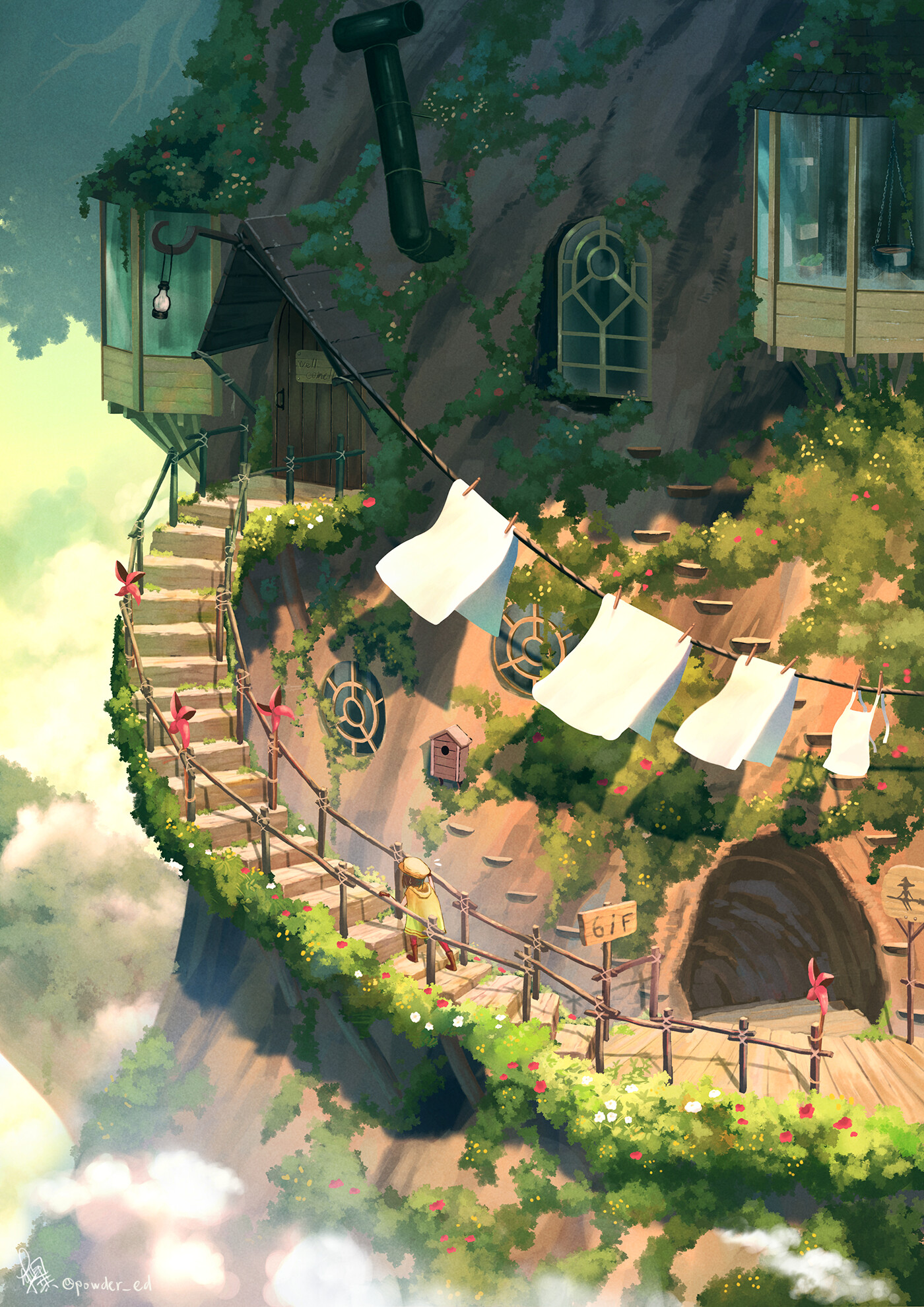 ArtStation - Cape Tree Houses