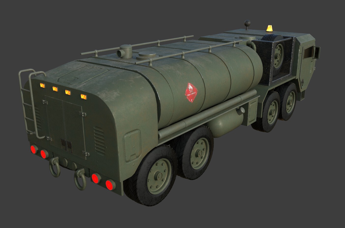 Shivam Sindhu - M978 A4 HEMTT Oshkosh Military Fuel Servicing Truck