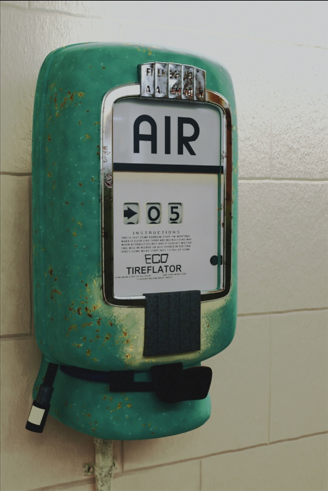 ArtStation - Air Pump - Photorealism Study 02