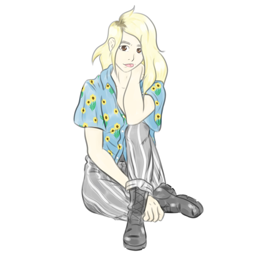 ArtStation - cute girl from twitter
