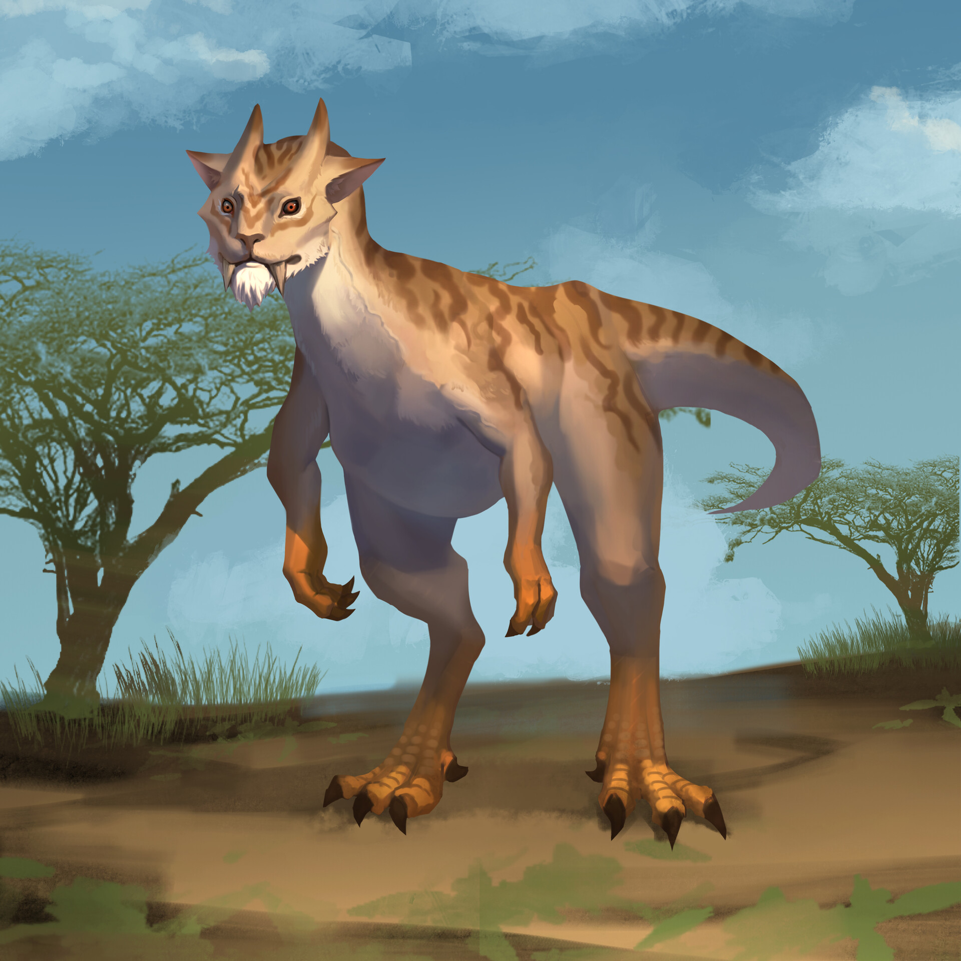 ArtStation - Felidaesaur