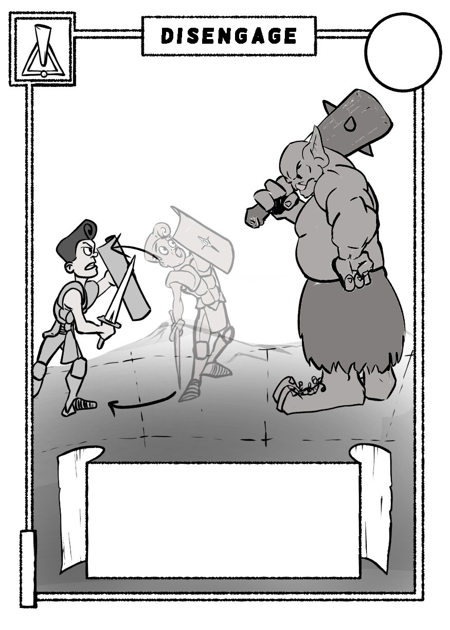 ArtStation - DND Card project