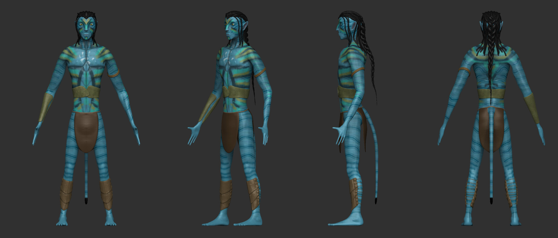 ArtStation - Na'vi 3d Model